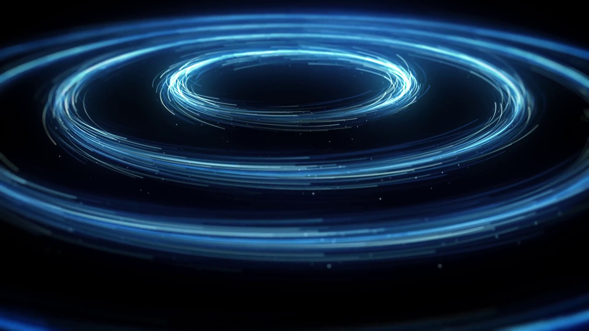 Concentric Circles Of Spinning Particles Stock Motion Graphics SBV ...