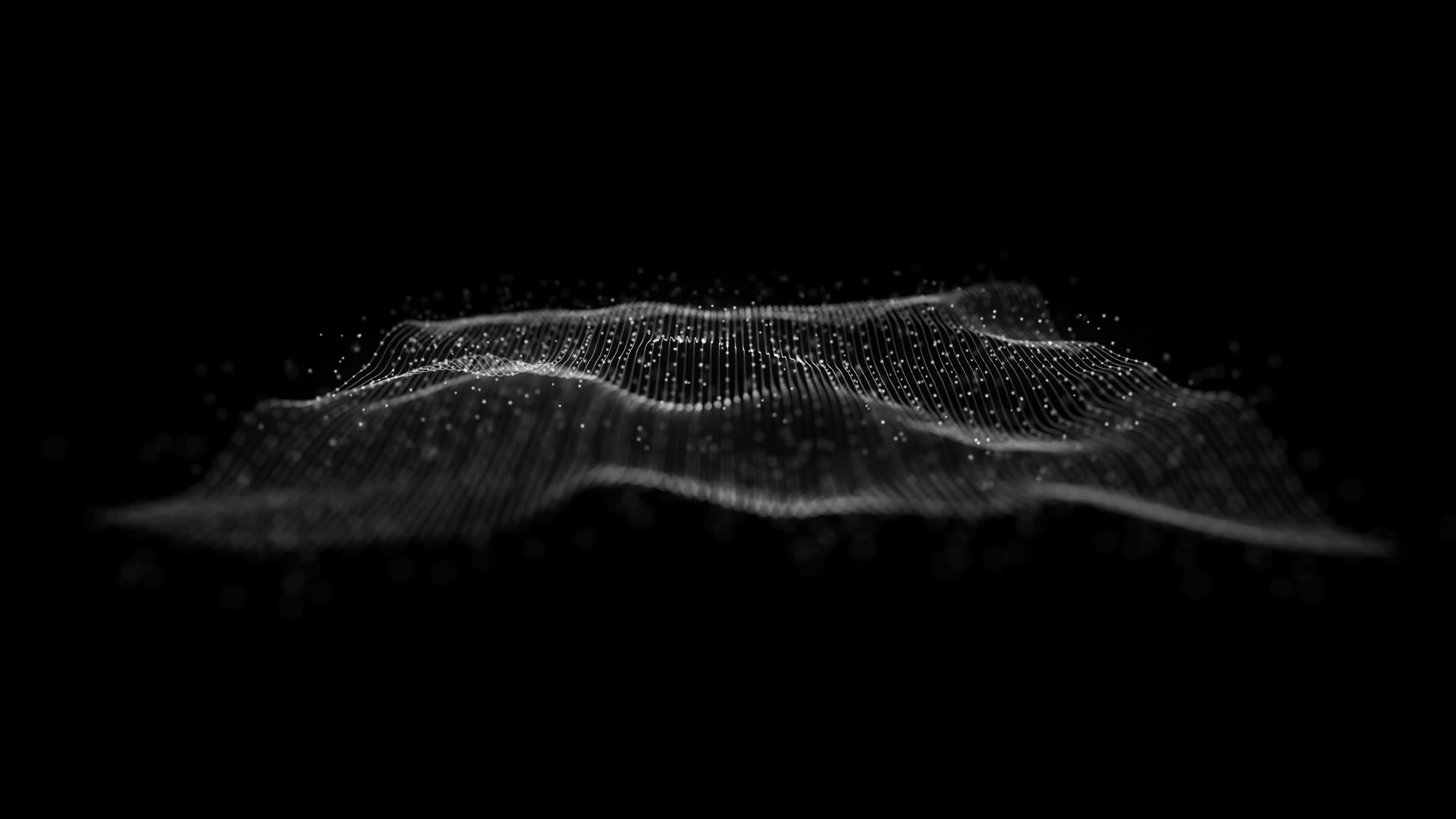 Abstract Mesh Waving Fx Background Loop Stock Motion Graphics SBV ...
