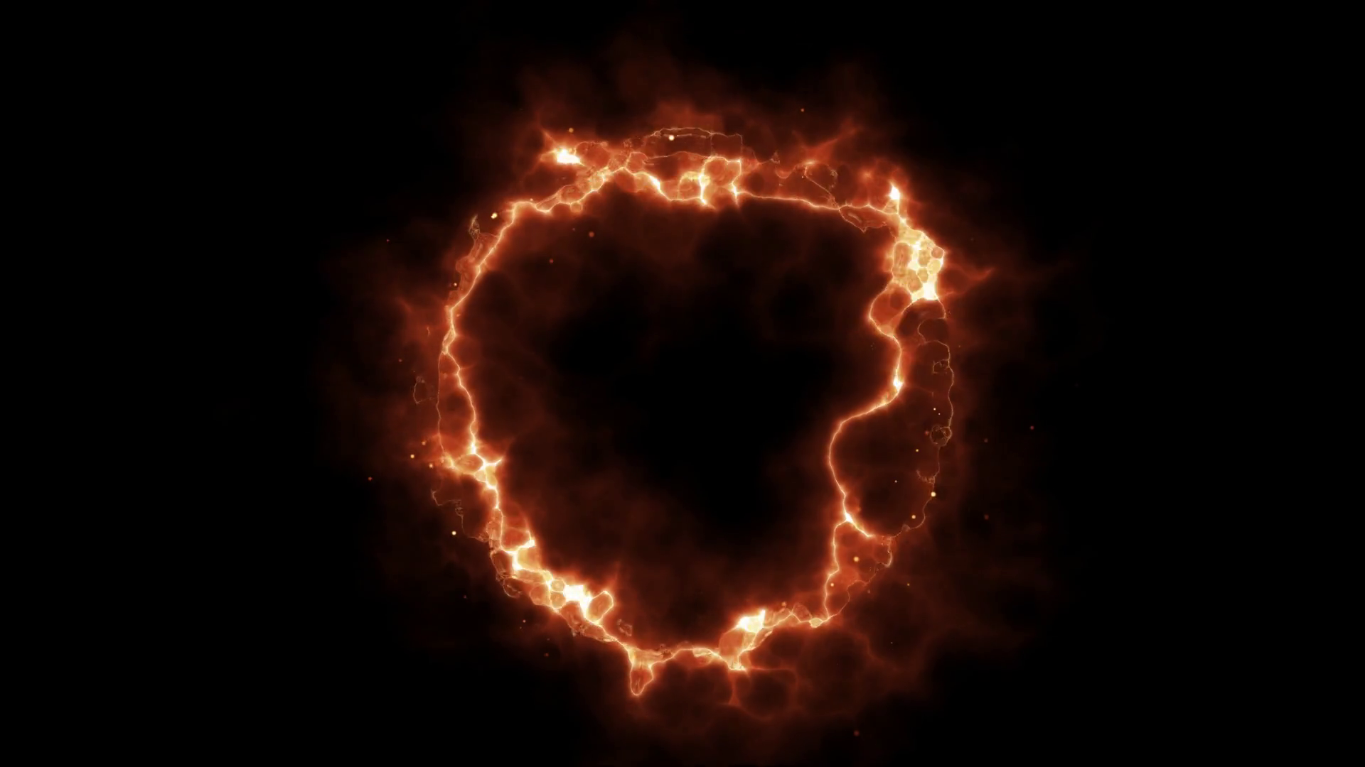 Abstract Energy Circle Background Loop Stock Motion Graphics SBV ...