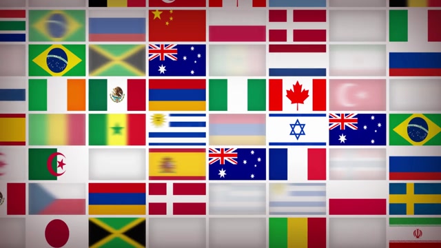Country Flags | Effects and Overlays motion backgrounds - Storyblocks