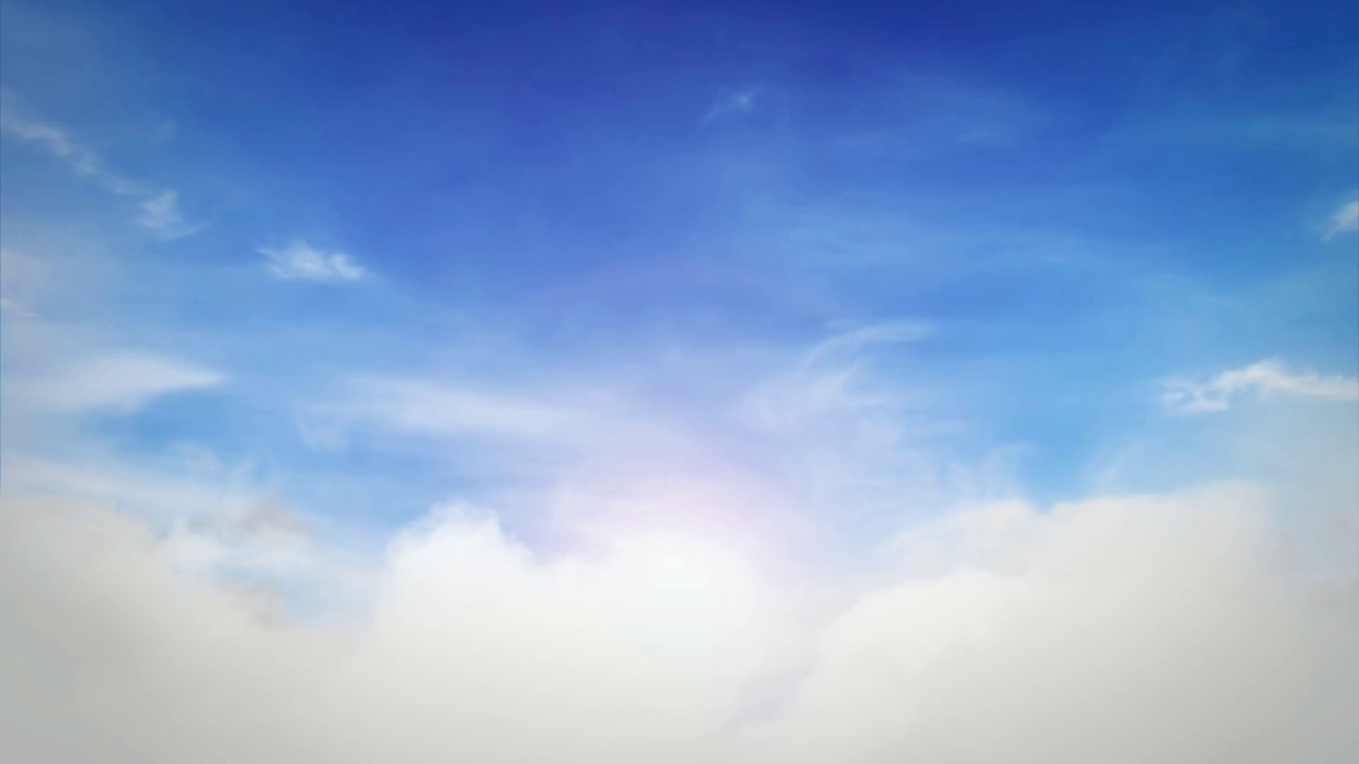 Blue Sky Background With Clouds Loopable Stock Motion Graphics SBV ...