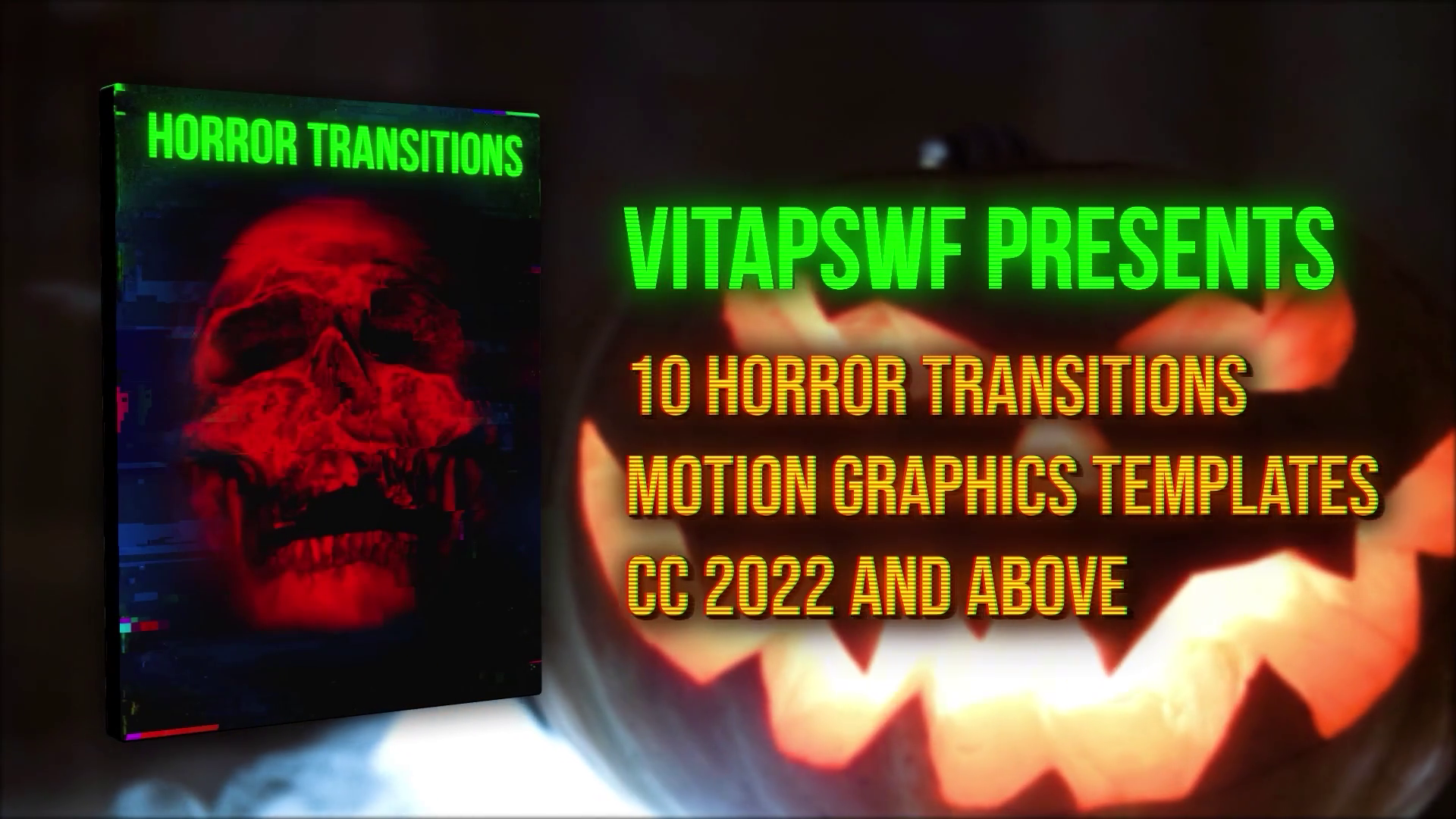 Halloween Horror Transitions | Mogrt Template SBV-348532228 - Storyblocks