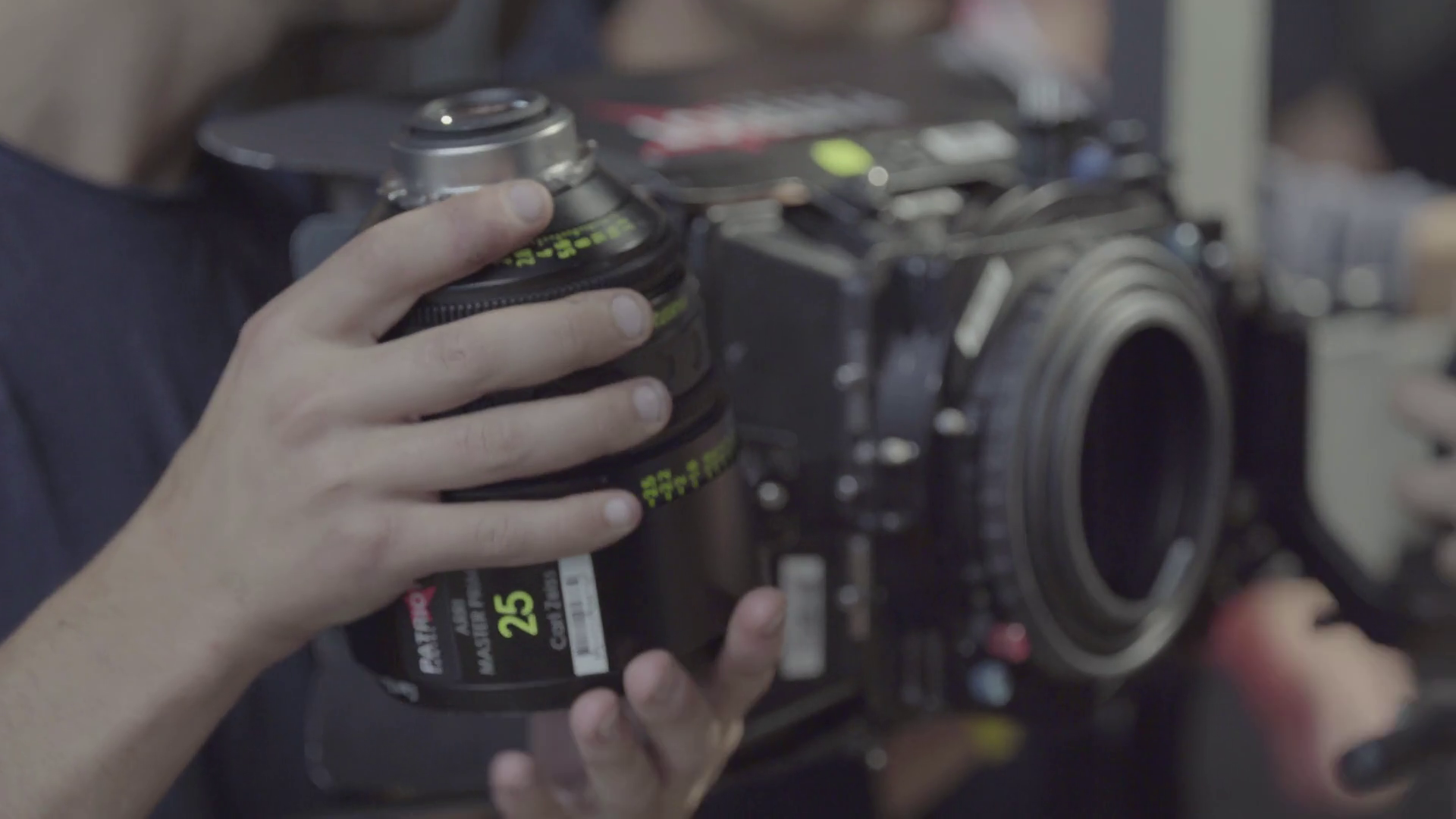 Professional camera on the set during filming Stock Video Footage 00:30 ...