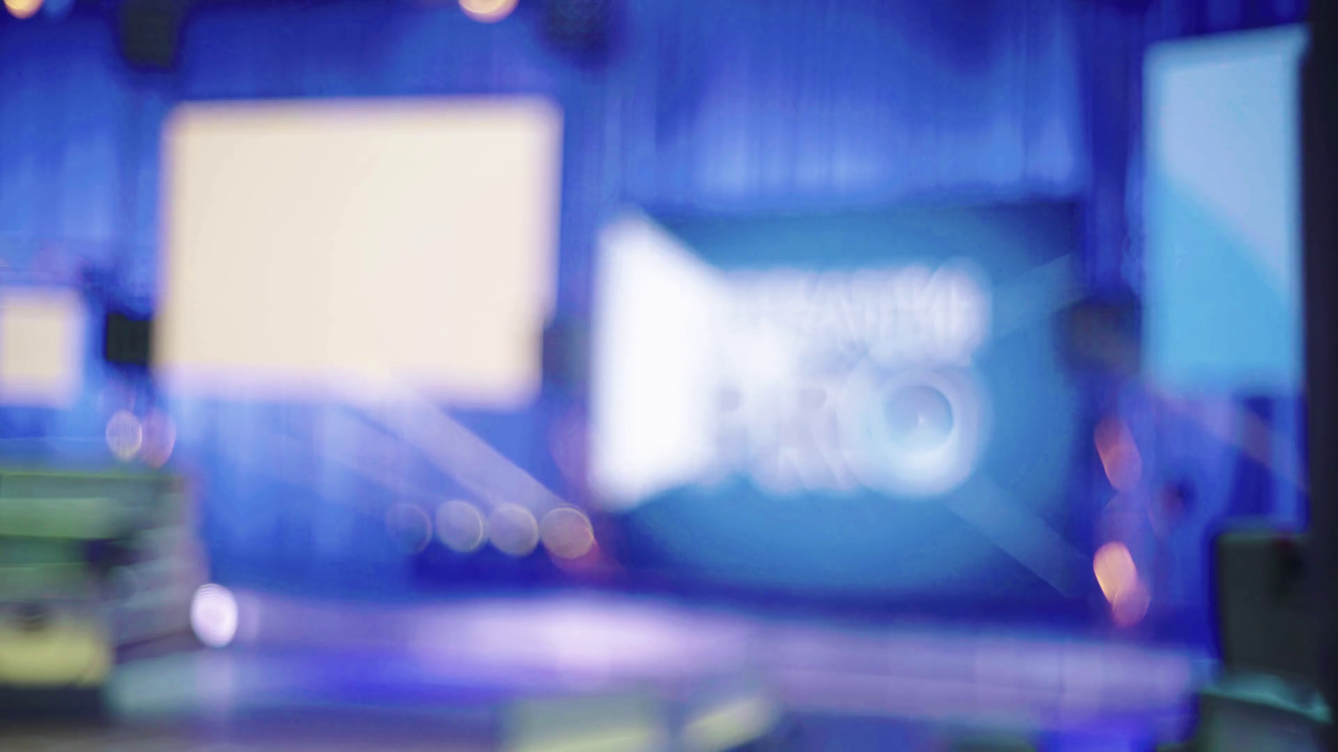Camera In Tv Studio During Tv Recording Stock Footage SBV-346840695 ...