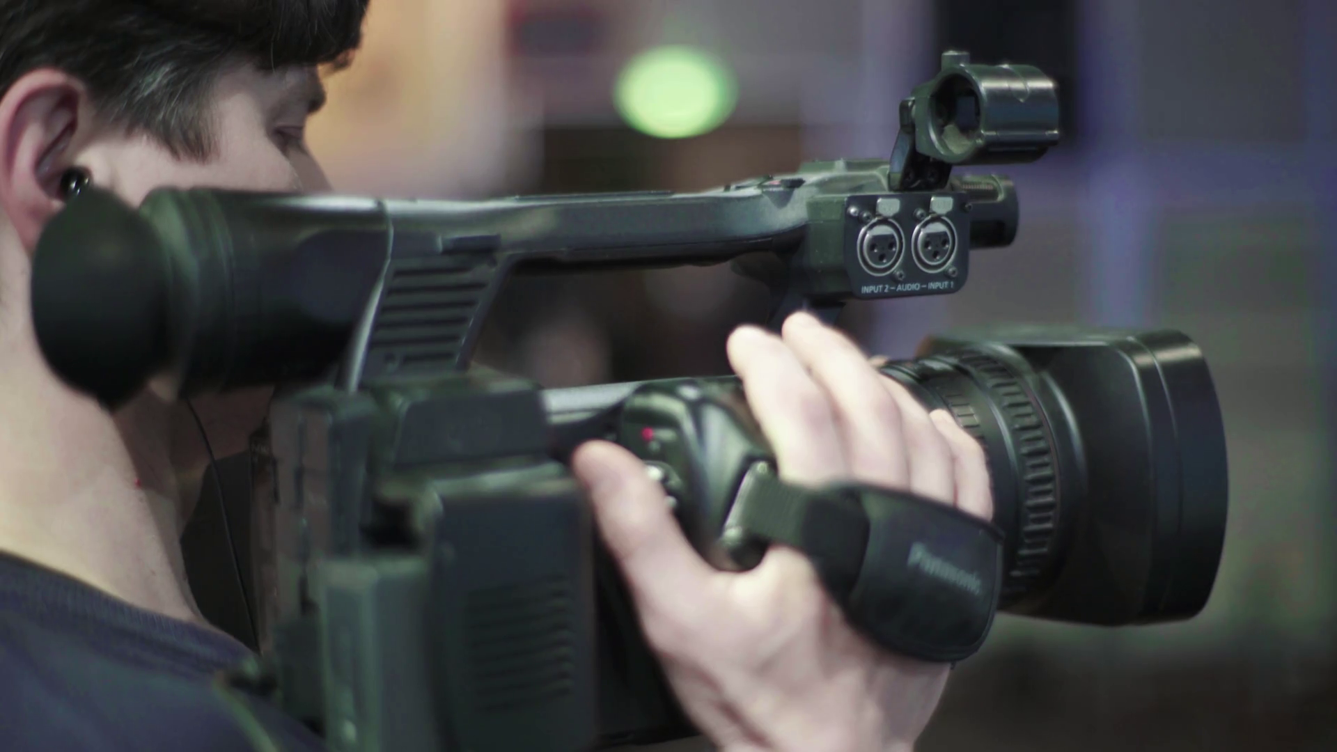 Camera In Tv Studio During Tv Recording Stock Footage SBV-346867490 ...