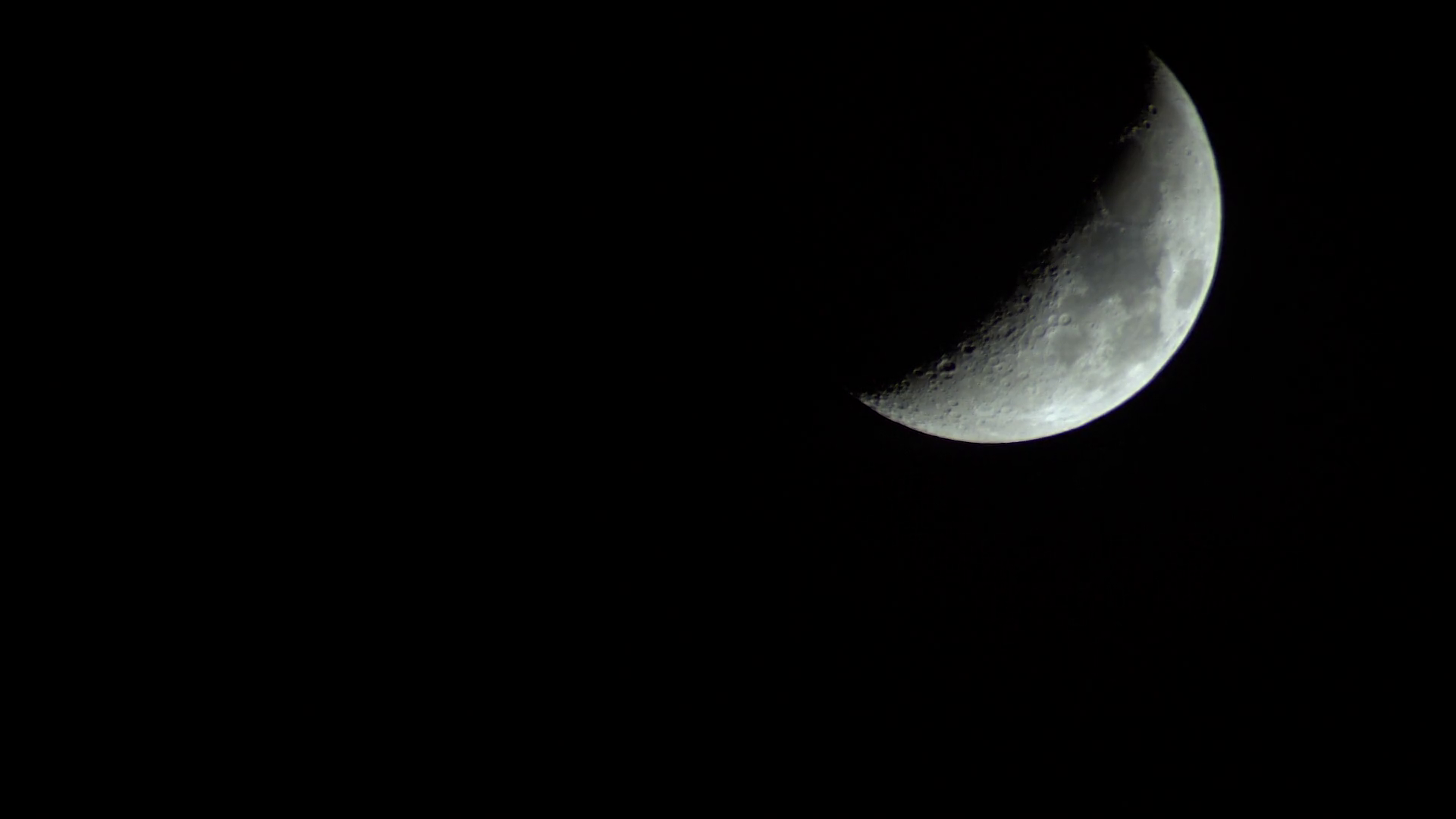 Moon In Night Sky New Moon Stock Footage SBV-346840891 - Storyblocks