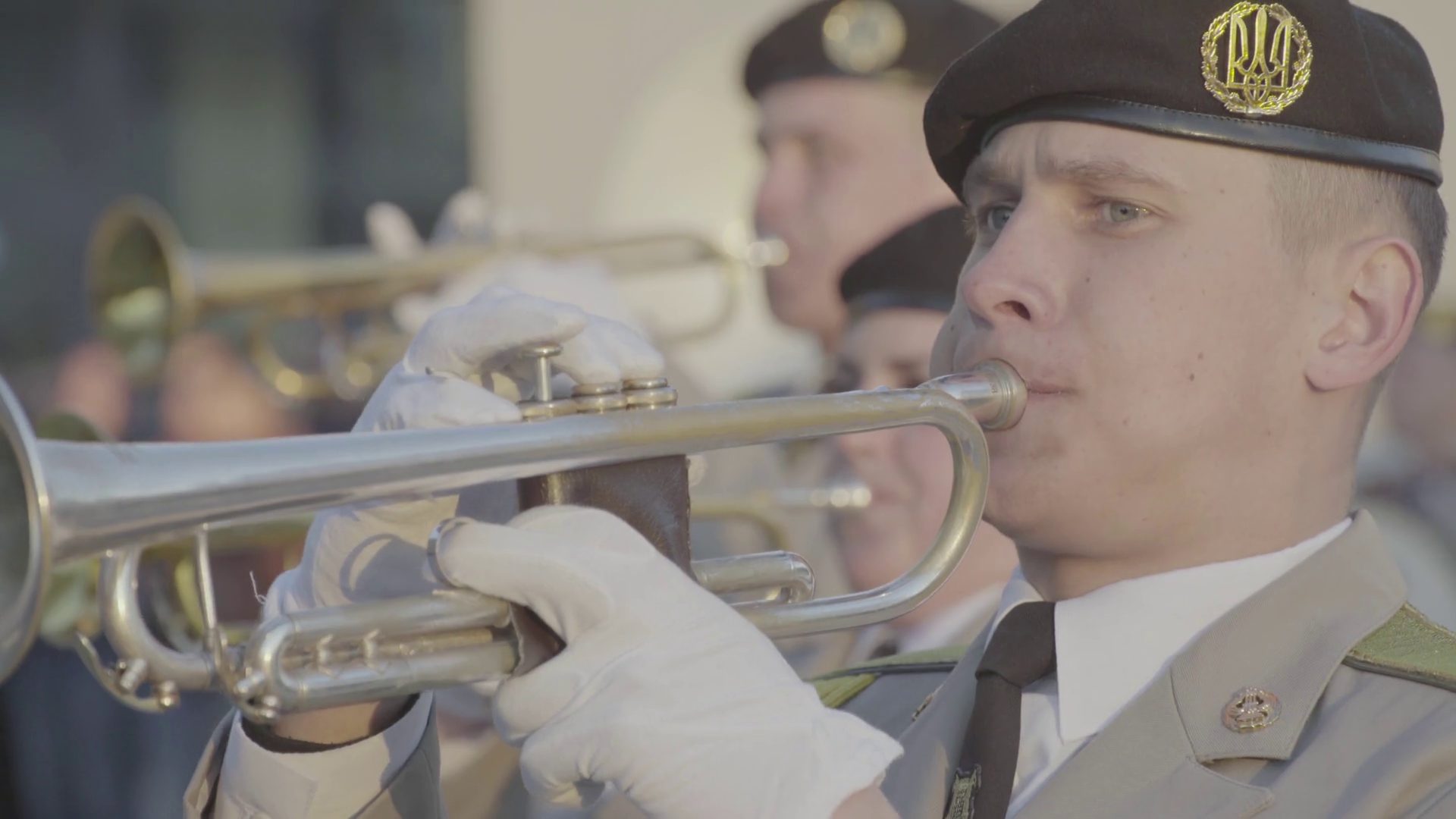 Soldiers Musicians Musician Play Music In Stock Footage SBV-346846983 ...