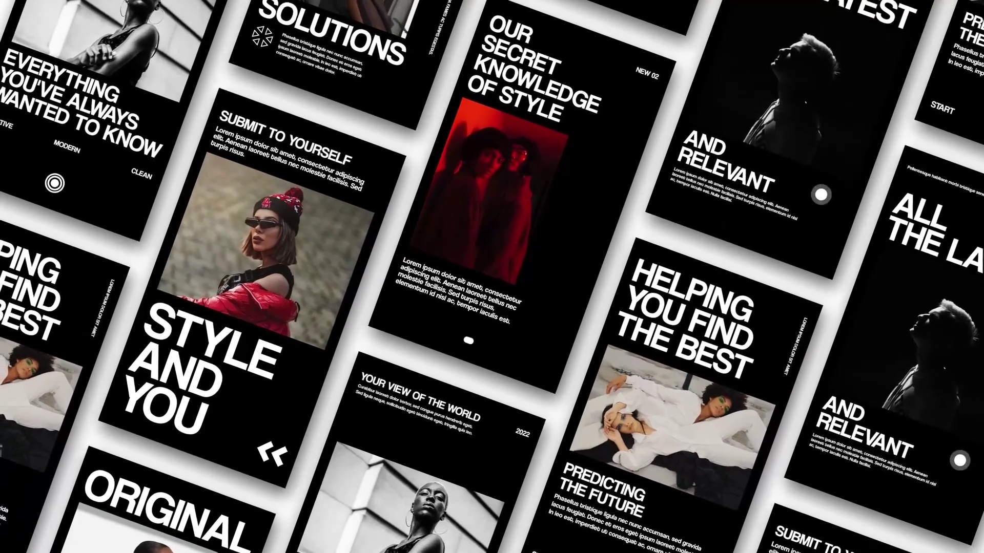 Stylish Stories Pack Template SBV-347287431 - Storyblocks