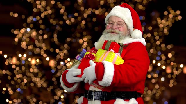 Yellow Santa Stock Footage: Royalty-Free Video Clips - Storyblocks
