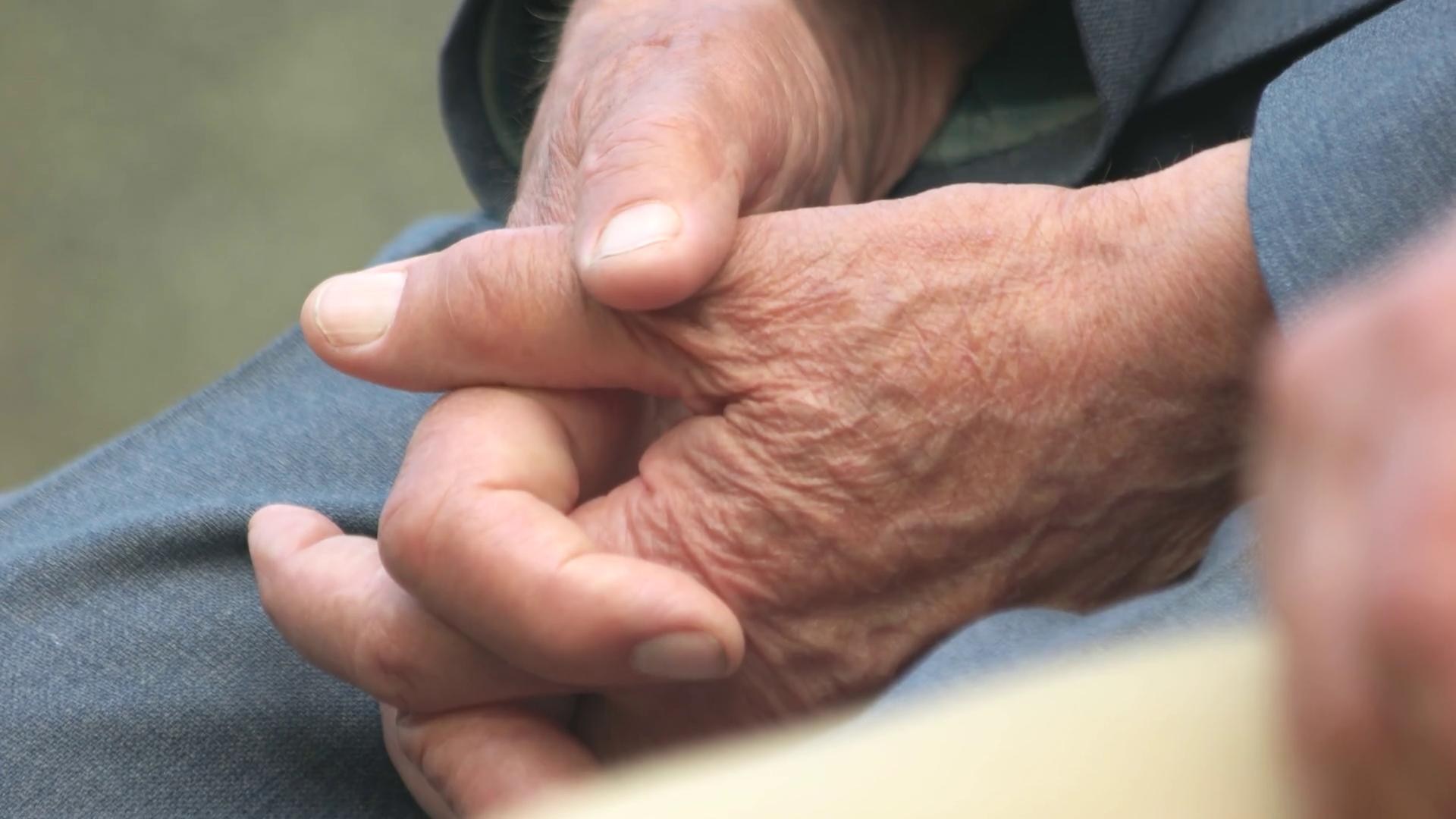 Close Up Hands Of Old Man Caucasian Senior Stock Footage SBV-327036925 ...