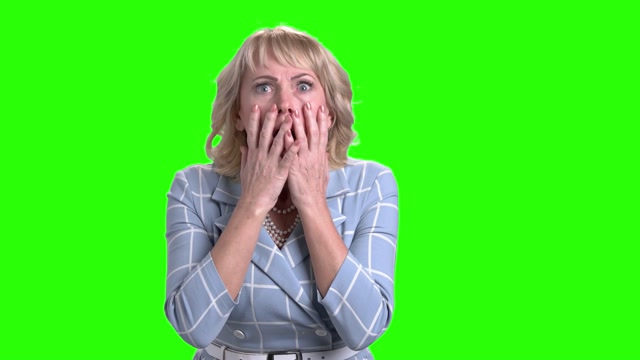 Scared Green Screen Stock Footage: Royalty-Free Video Clips - Storyblocks