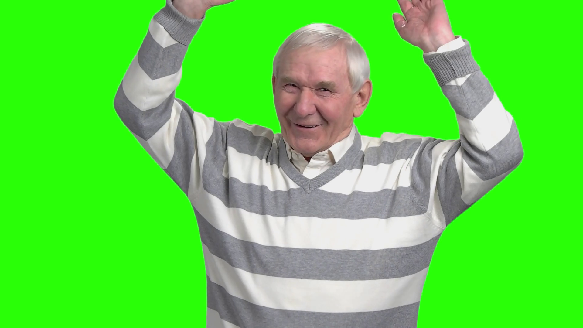 Laughing Grandfather Slow-motion Happy Stock Footage SBV-320435903 ...