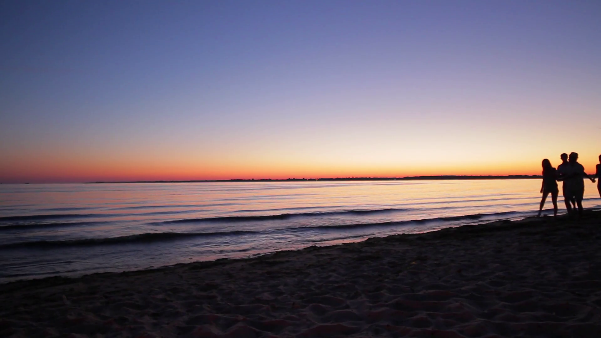 Evening Beach Gathering: Youthful Fun At Stock Footage SBV-318196086 ...