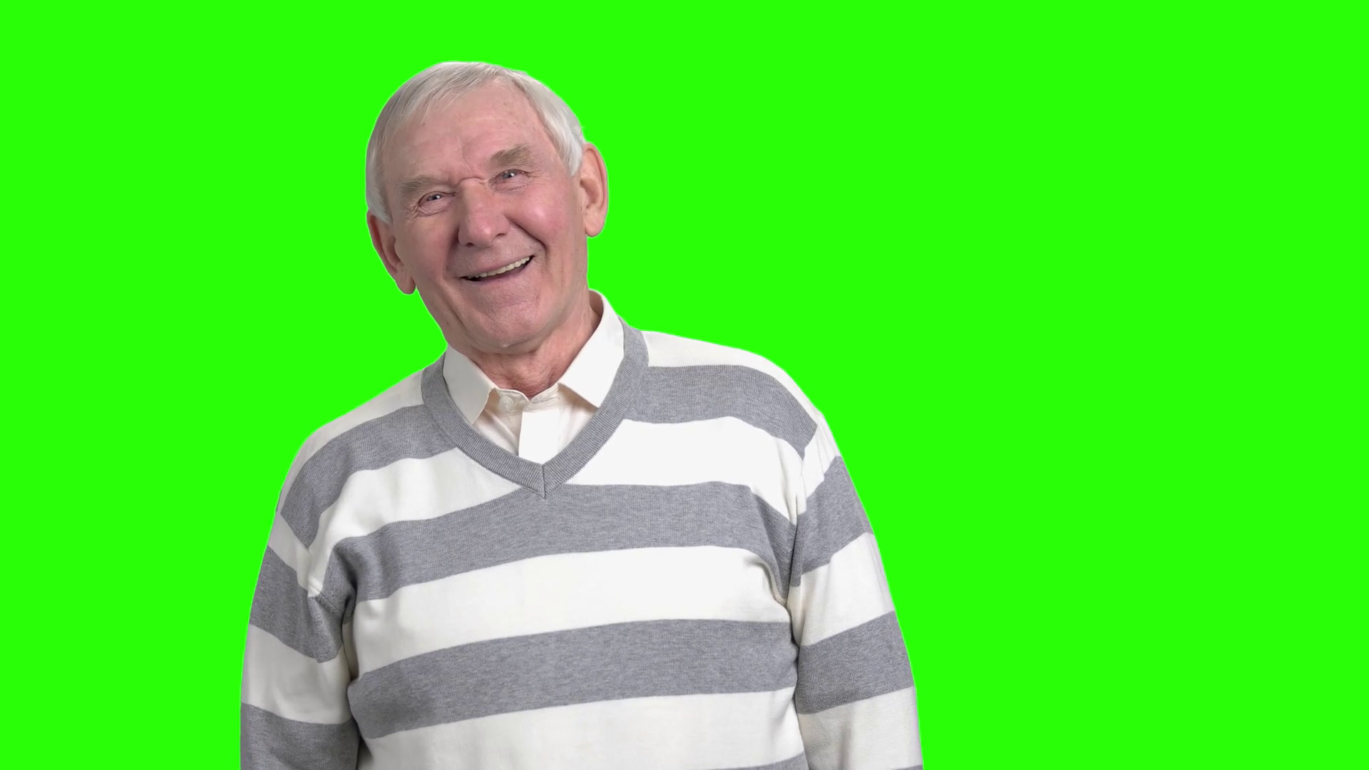 Old Grandpa Laugh Heartily Grandad Laughing Stock Footage SBV-320435717 ...