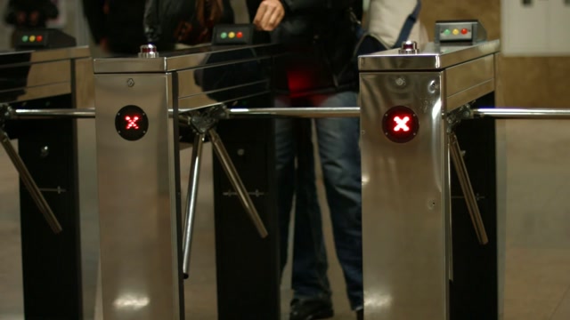 Turnstiles Stock Footage: Royalty-Free Video Clips - Storyblocks