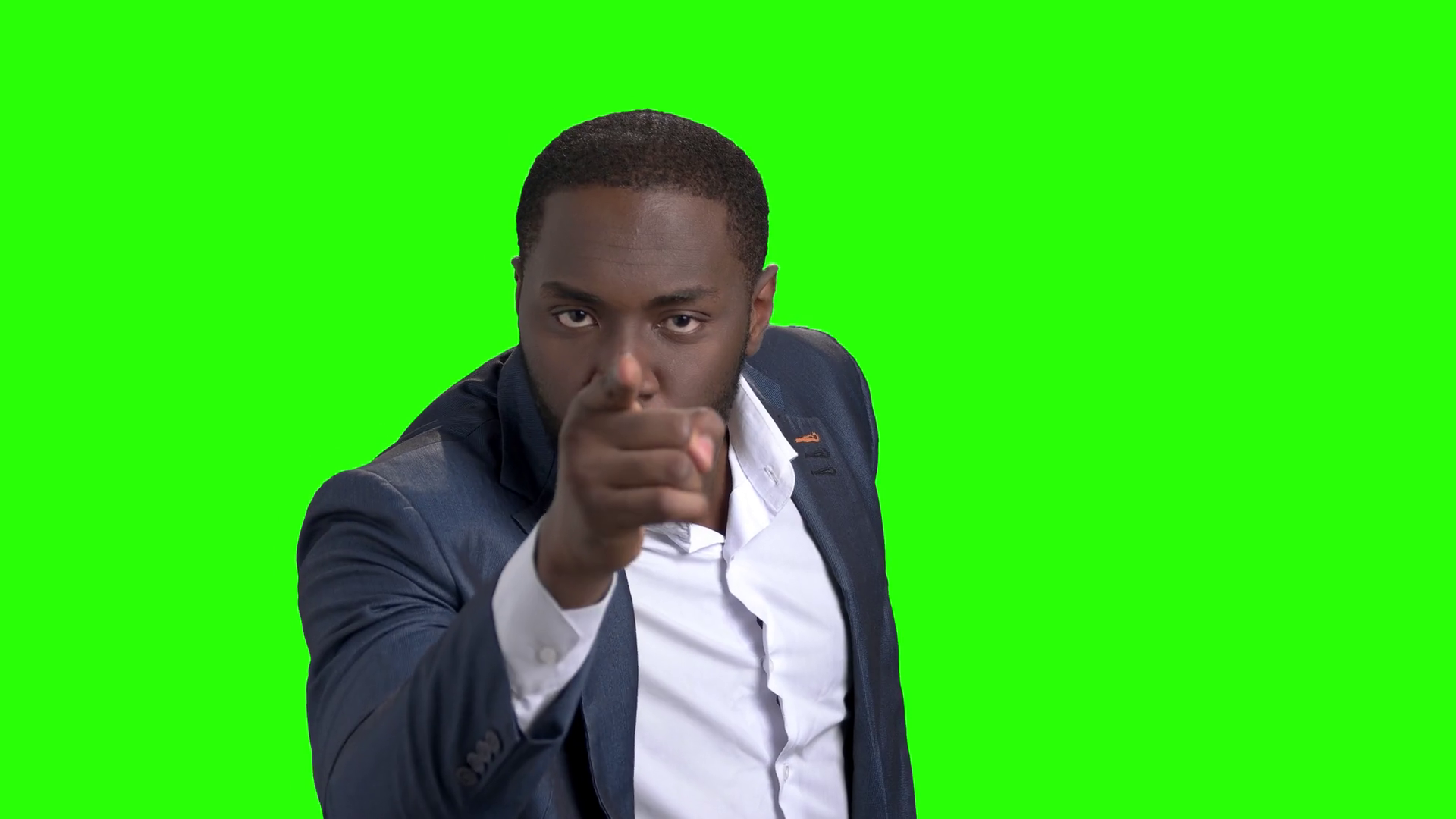 Strict Businessman Is Arguing On Green Stock Footage SBV-323588565 ...