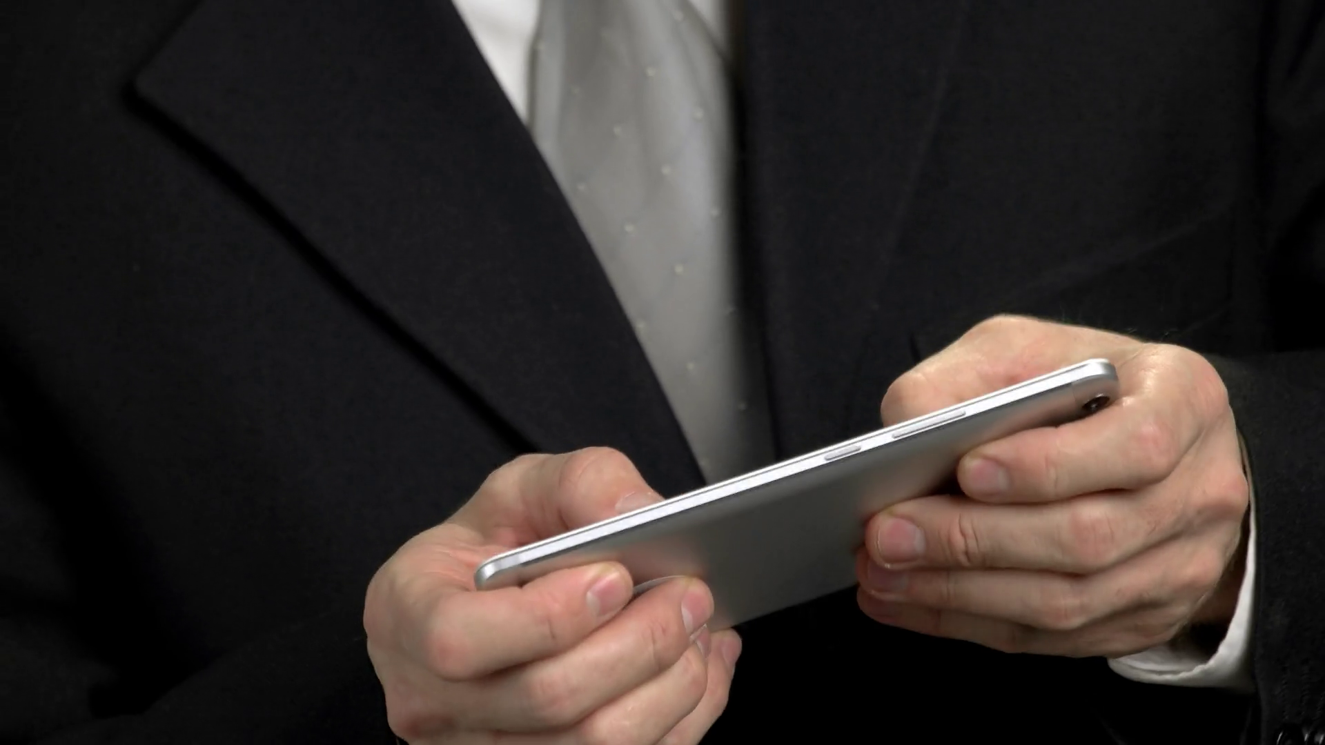 Swiftly Tapping Smartphone Male Hands Stock Footage SBV-320436079 ...