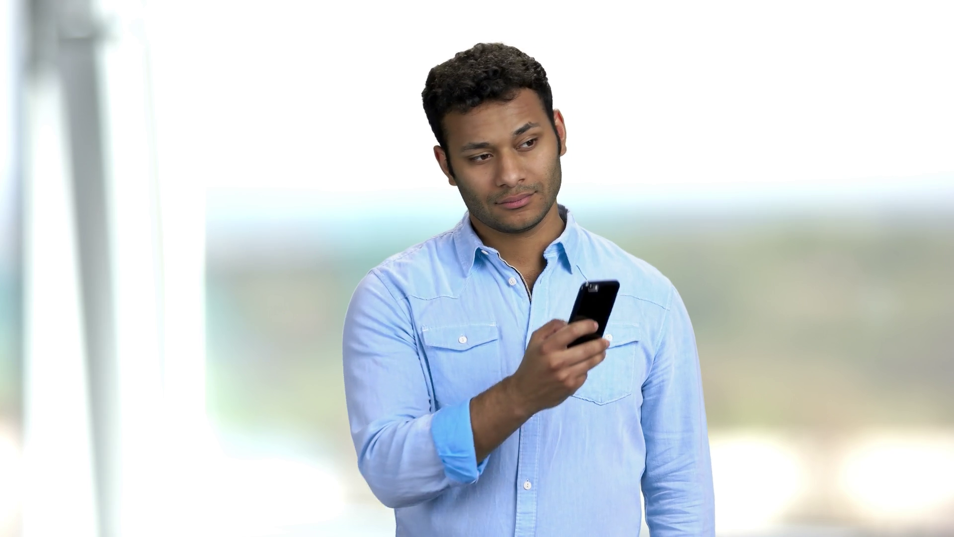 Young Man Taking Photo With Mobile Phone Stock Footage SBV-338618141 ...