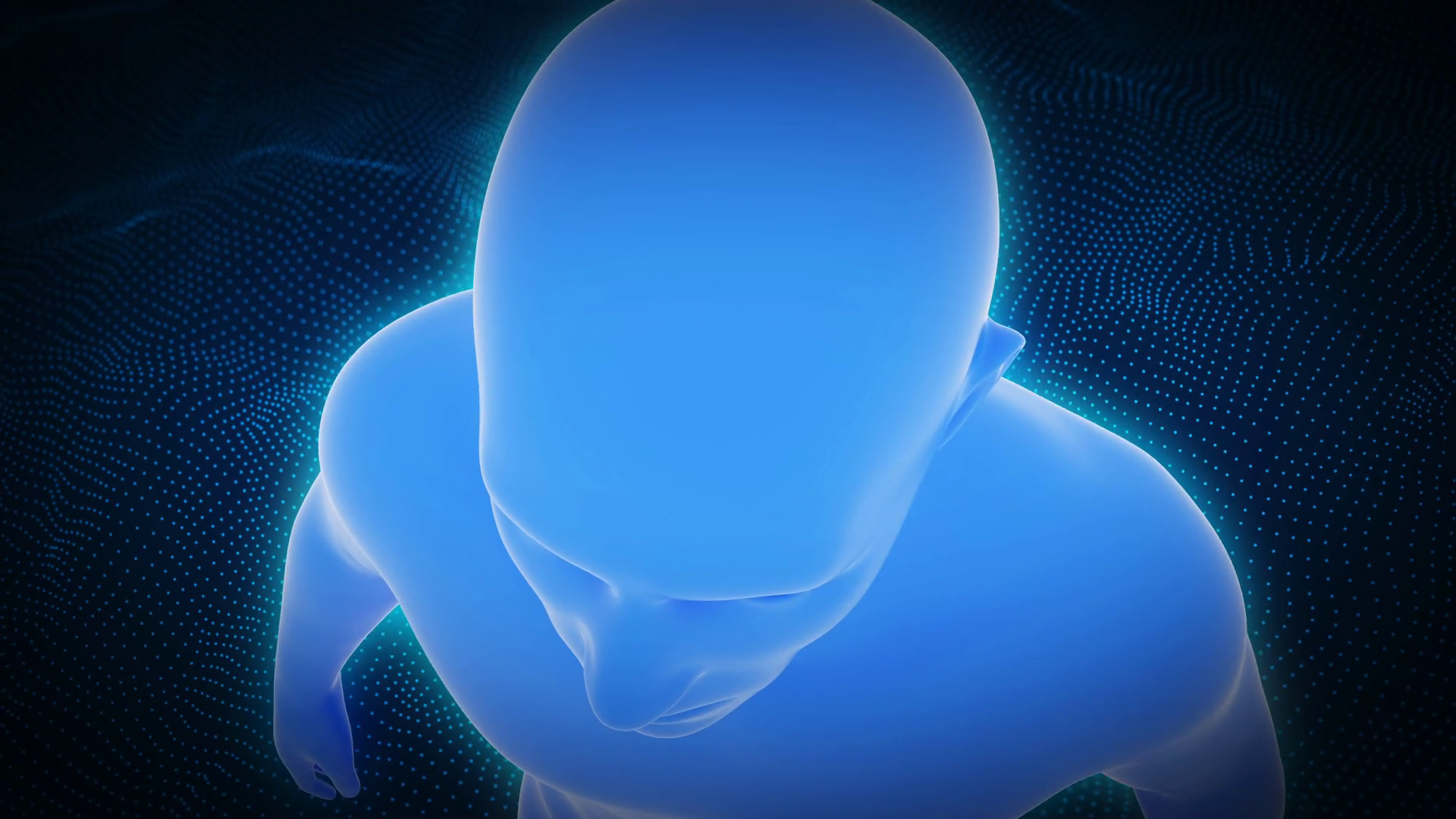 Human Body 3d Blue Anatomy Of Man Showing Stock Motion Graphics Sbv 347732800 Storyblocks