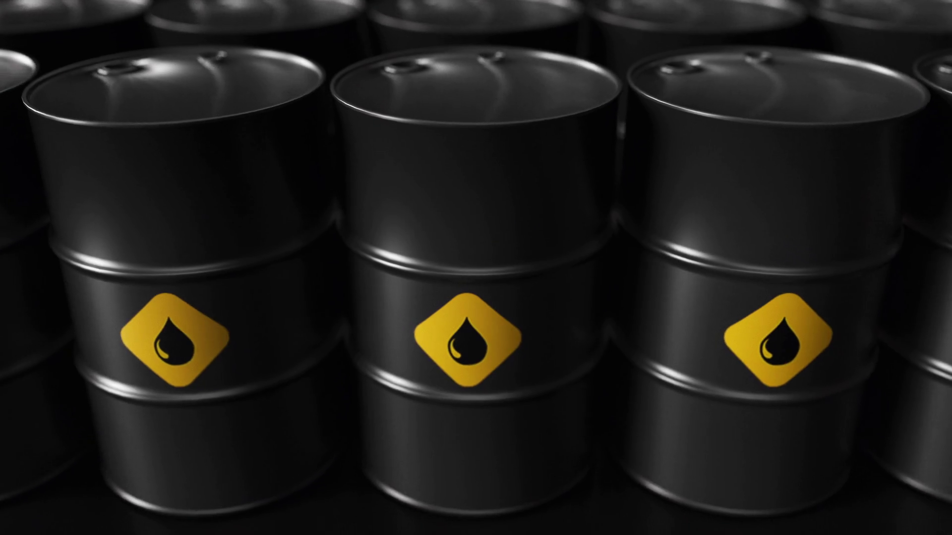 Row Of Oil Barrels On Background 3d Stock Motion Graphics SBV-347736160 ...