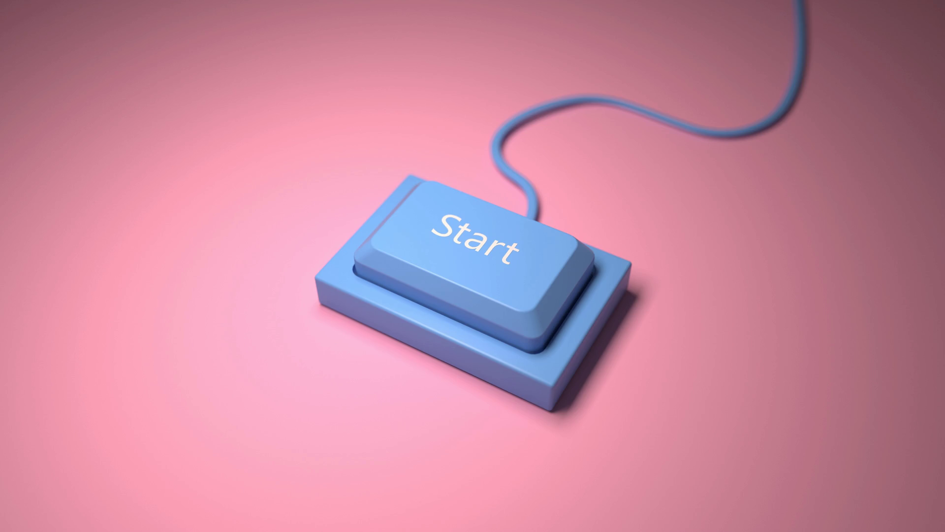 Minimalist Button Key With Inscription Start Stock Motion Graphics SBV ...