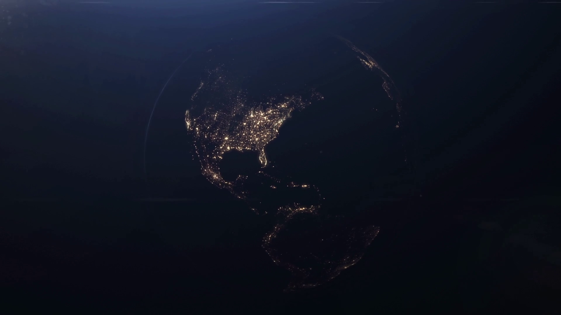 Cinematic Top View Of Planet Earth From Stock Motion Graphics SBV ...