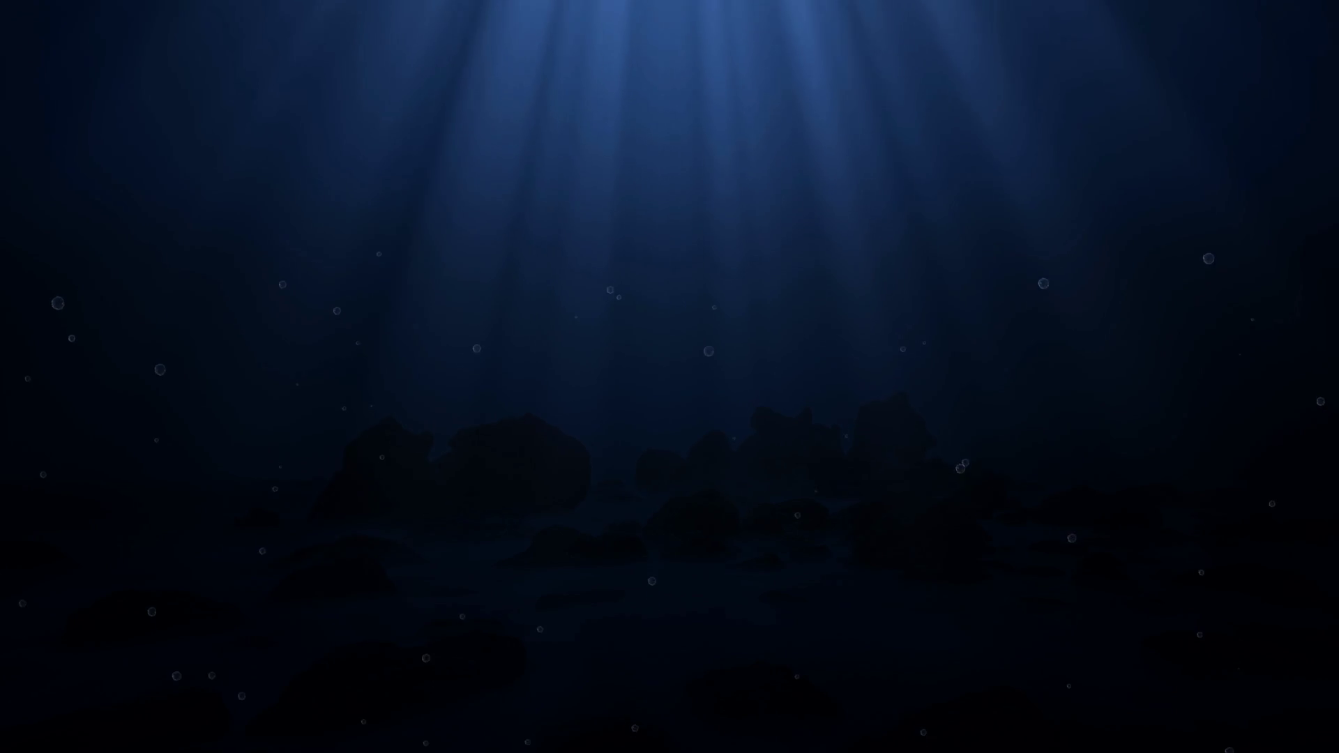 Underwater Dark Blue Animation With Bubbles Stock Motion Graphics SBV ...