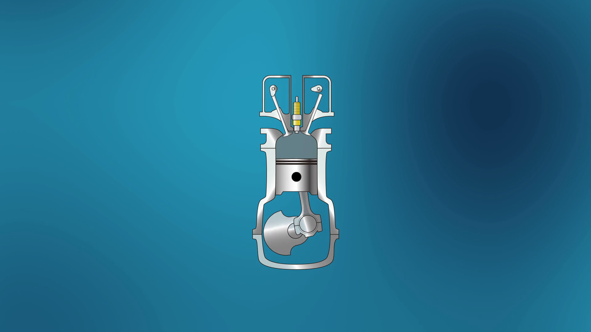 4 Strokes Engine Animation In Blue Stock Motion Graphics SBV-347735909 ...