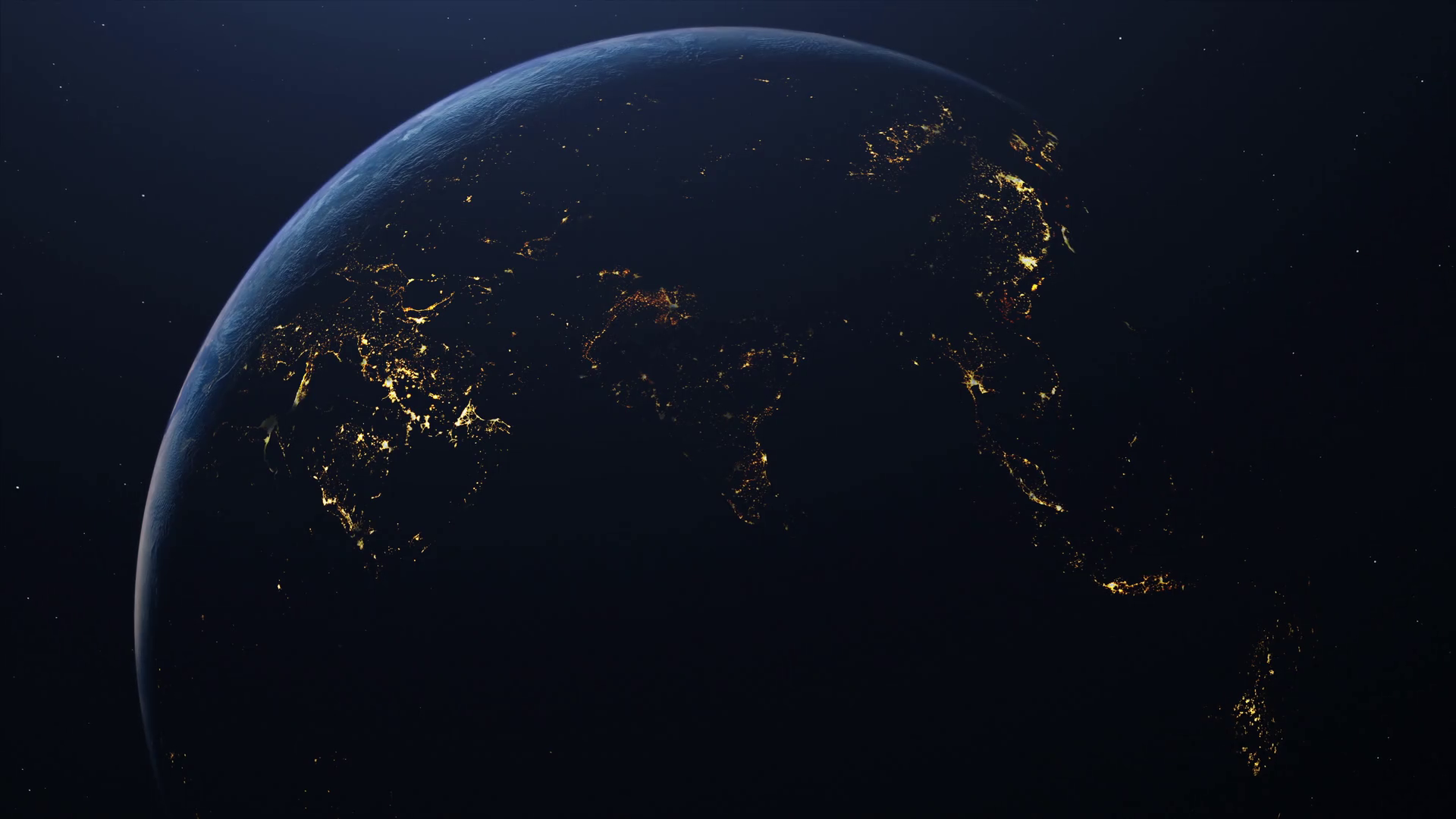 Slowly Approaching To Planet Earth From Stock Motion Graphics SBV ...