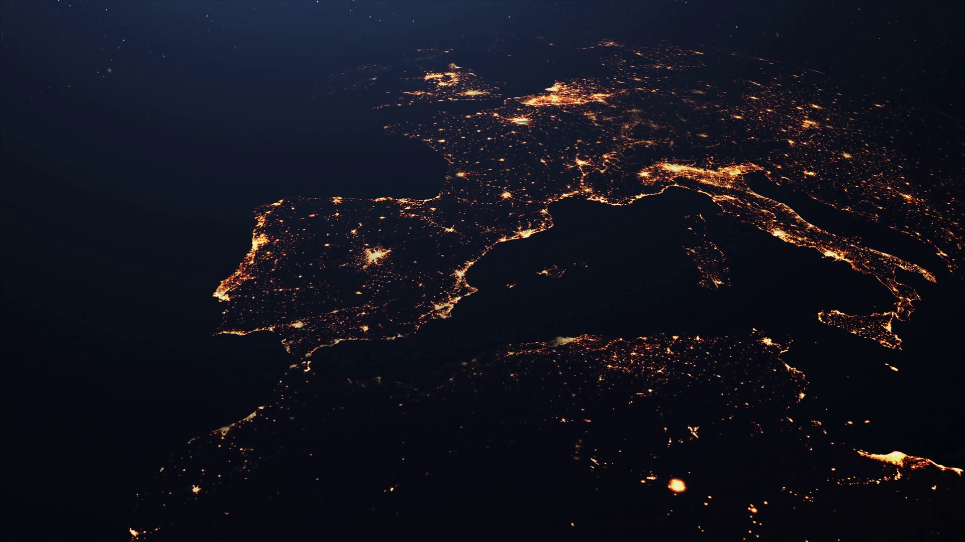 Dawn Sun Rises Behind Planet Earth Sunrise Stock Motion Graphics SBV ...