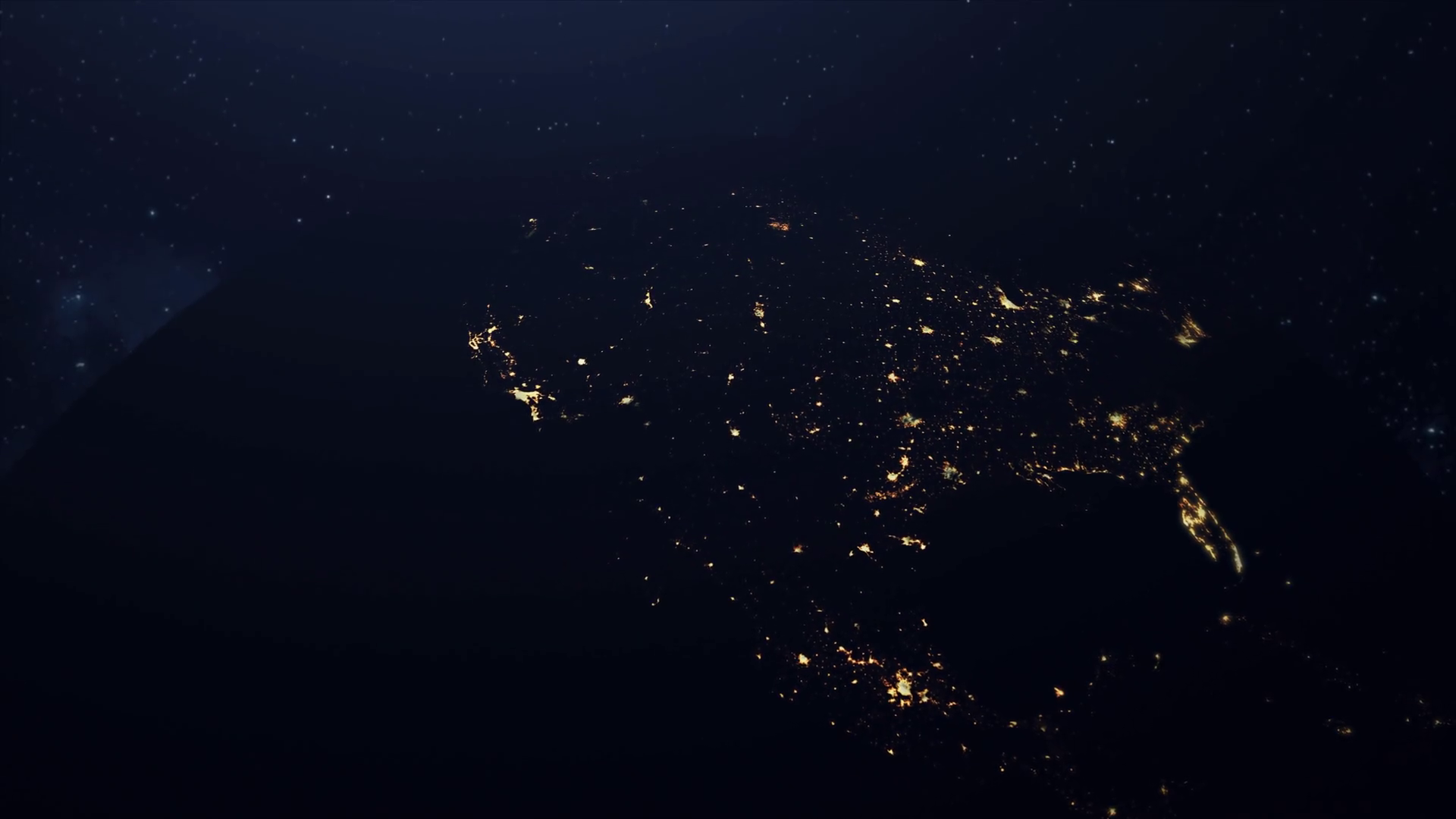 Top View Of Planet Earth From Space Focusing Stock Motion Graphics SBV ...