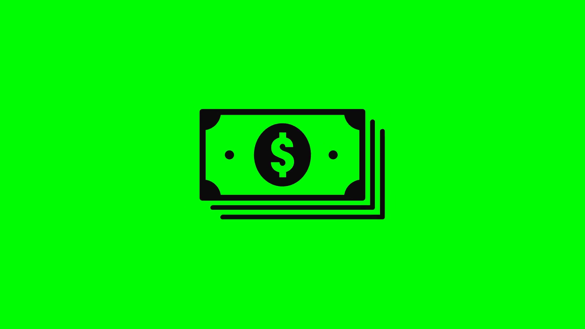 10 Intro Animations Of Dollars Stack Symbol Stock Motion Graphics SBV ...