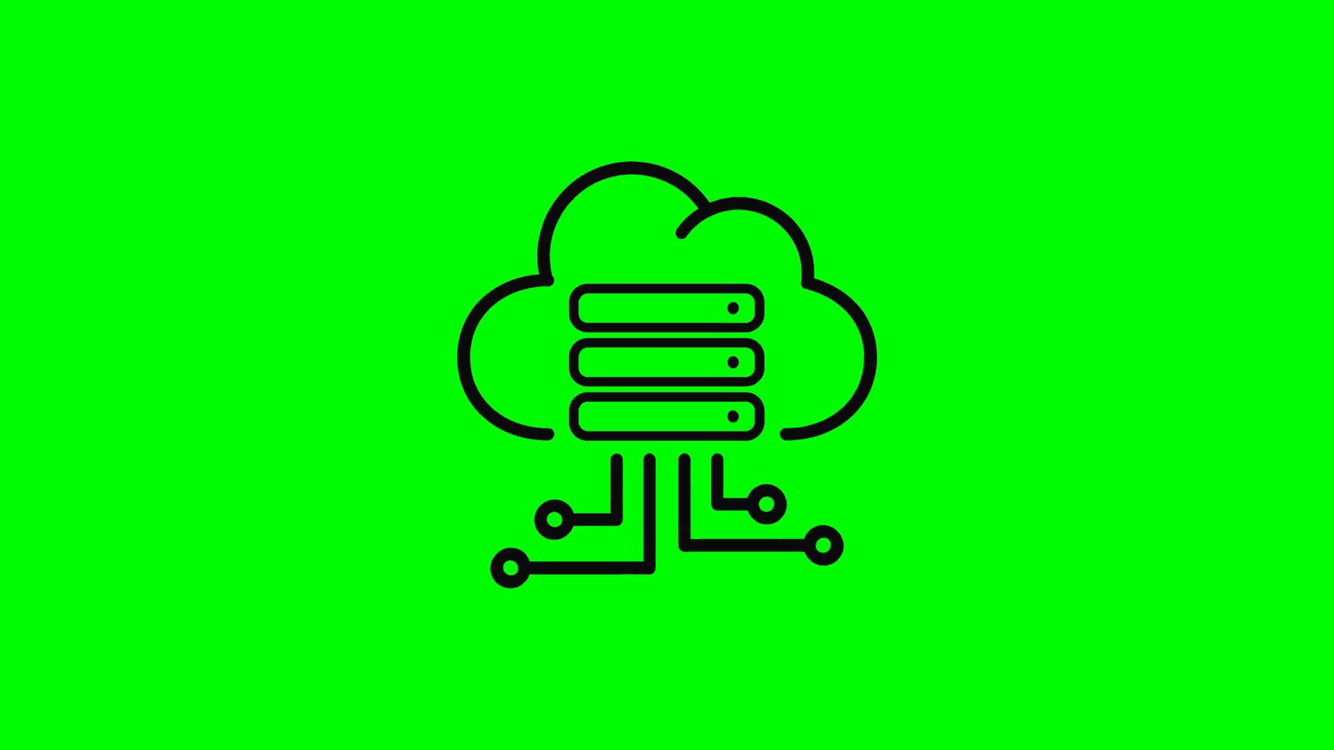 10 Intro Animations Of Cloud Servers Symbol Stock Motion Graphics SBV ...