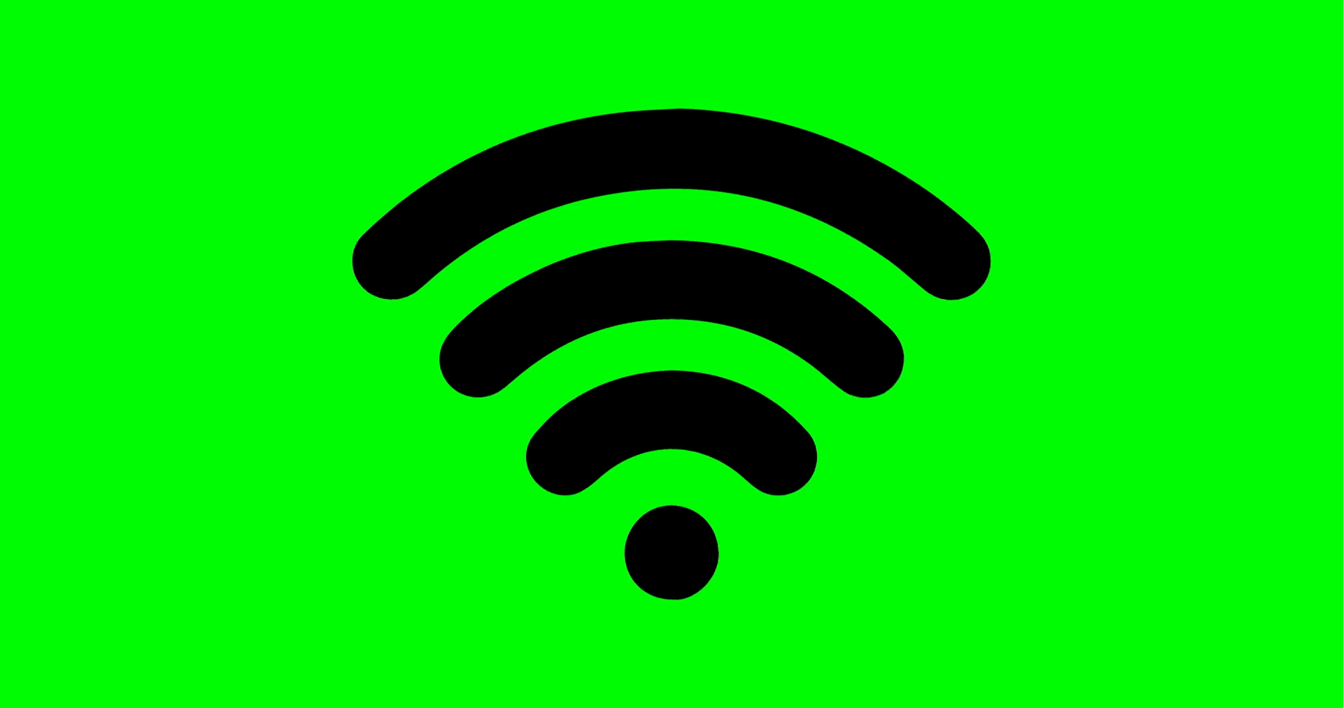 8 Animations Black Free Wifi Signal Icon On Stock Motion Graphics SBV ...