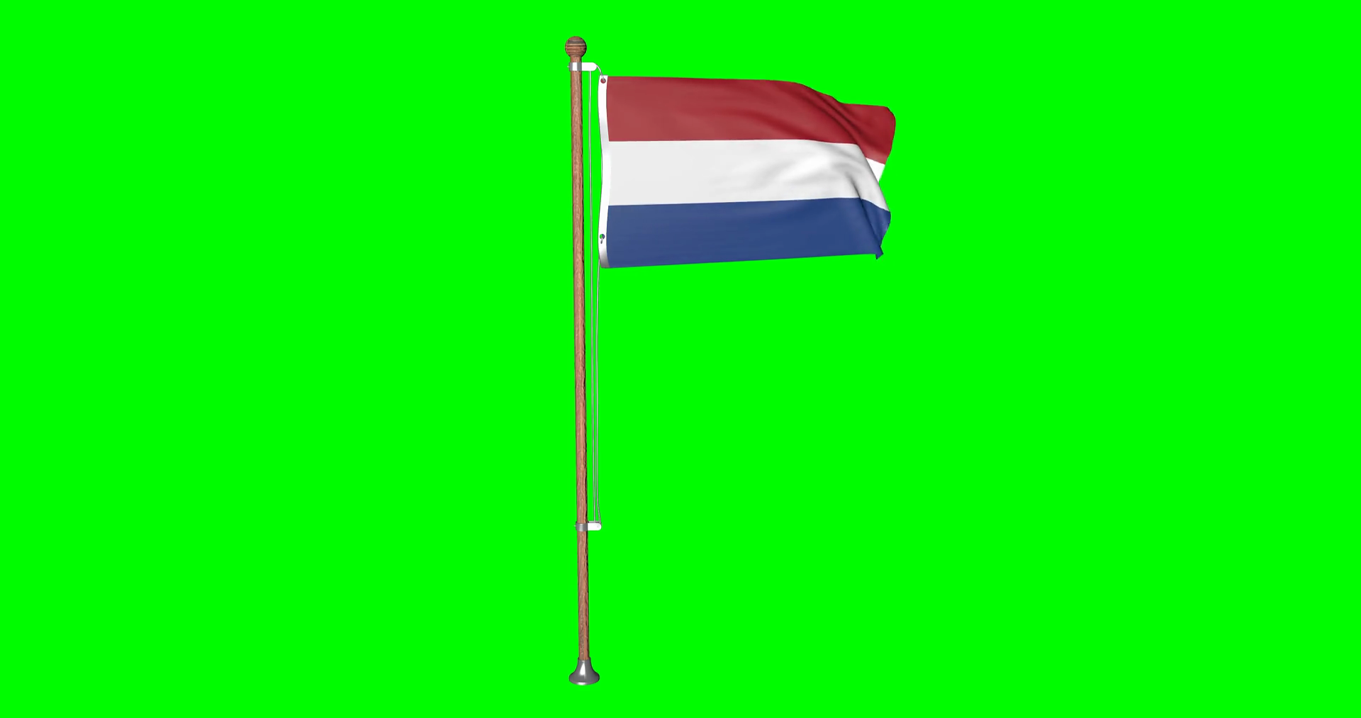 3d Netherlands Holland Flag Waving In Stock Motion Graphics SBV ...