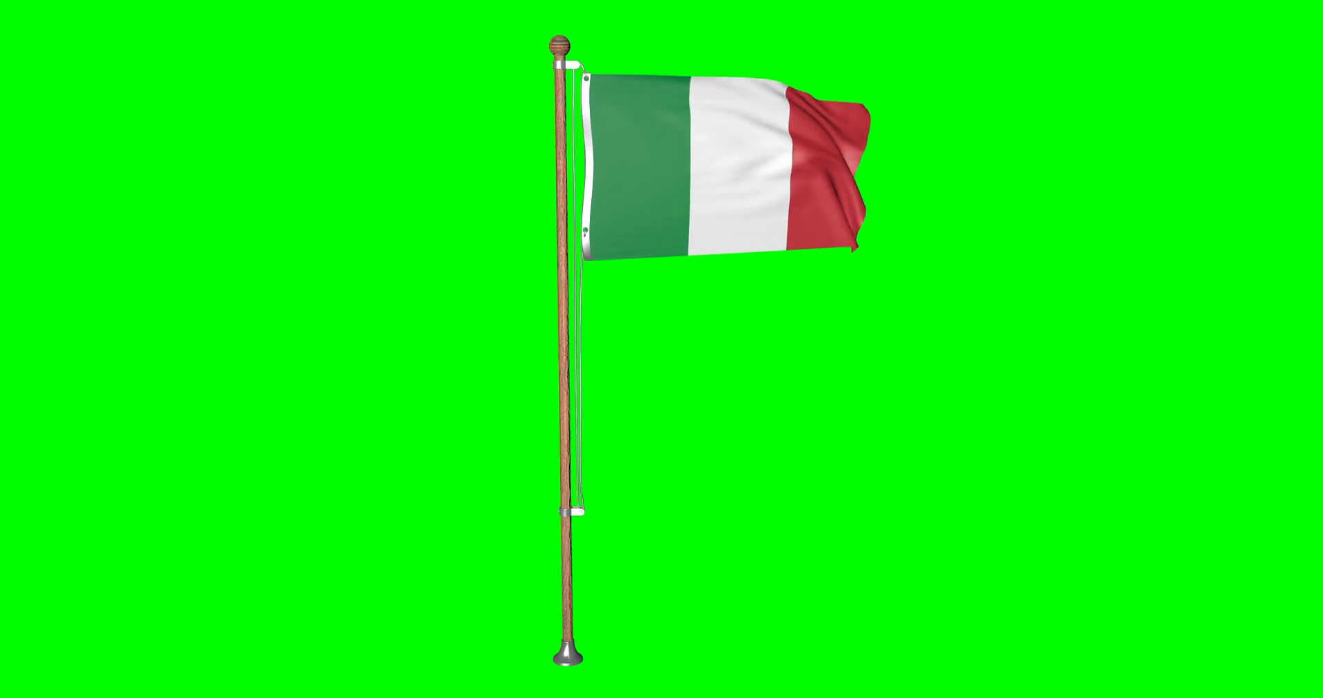 3d Italy Flag Waving In Windnational Symbol Stock Motion Graphics SBV ...
