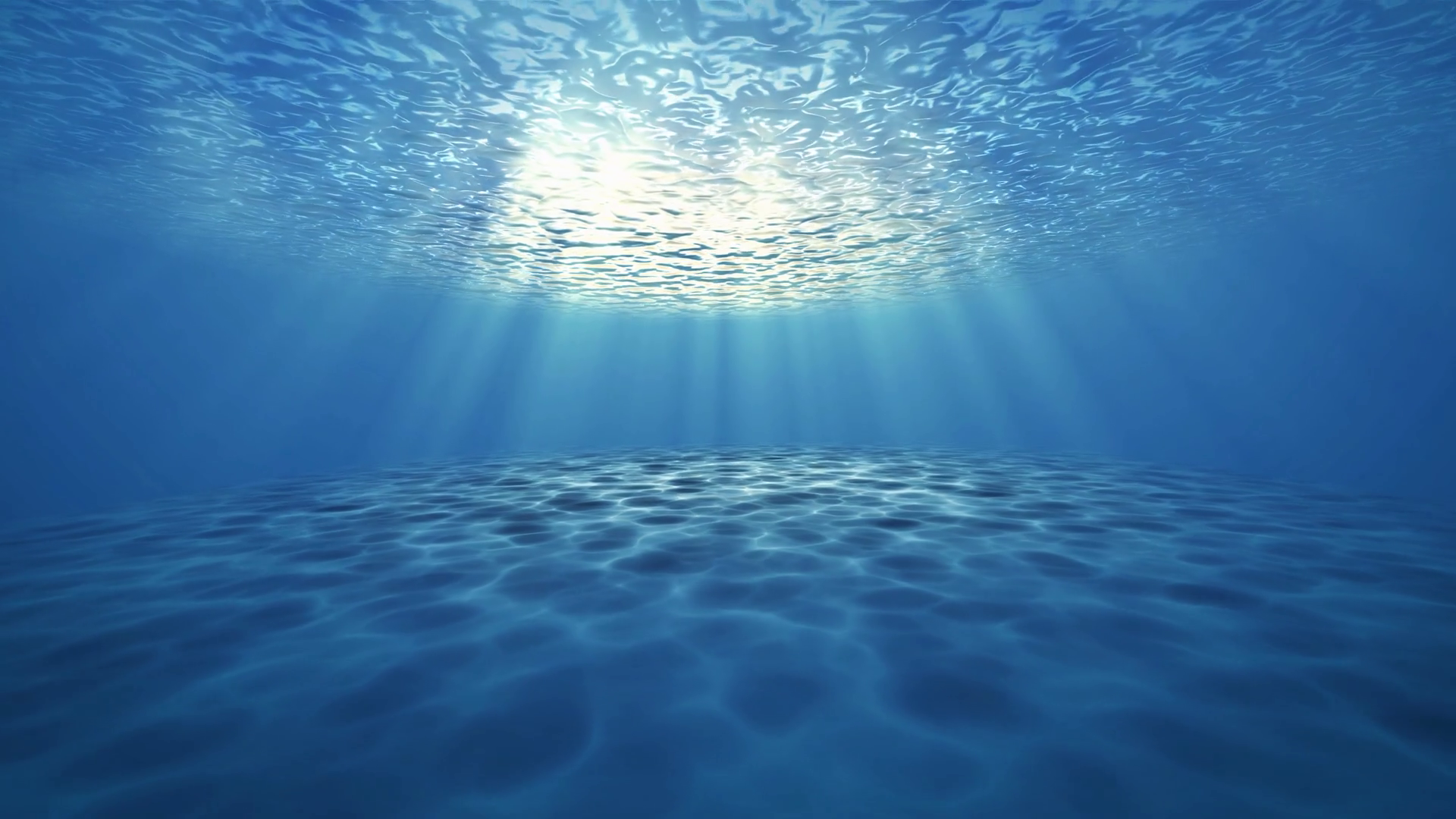 Blue Ocean Bottom With Bubbles Sun Light Stock Motion Graphics SBV ...