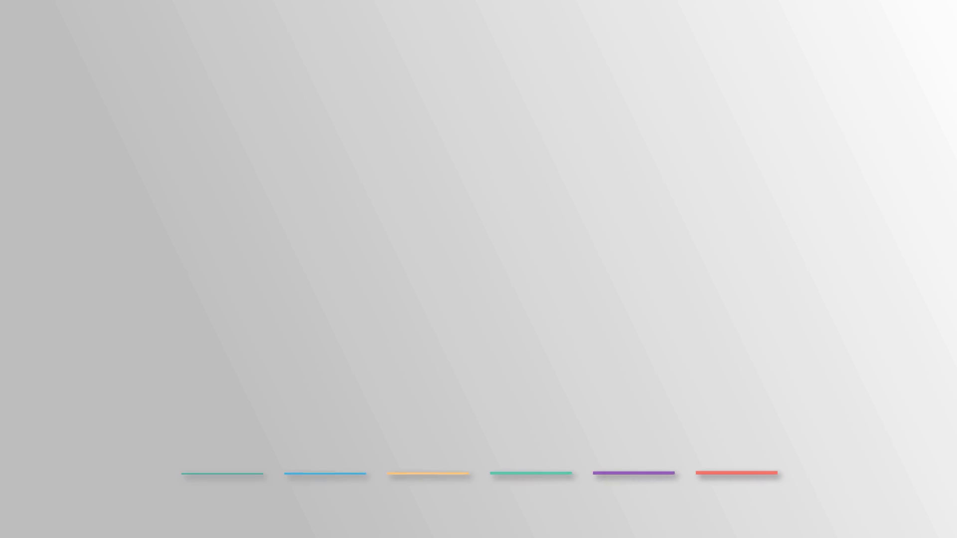 Growing Colorful Columns Chart Concept Of Stock Motion Graphics SBV ...