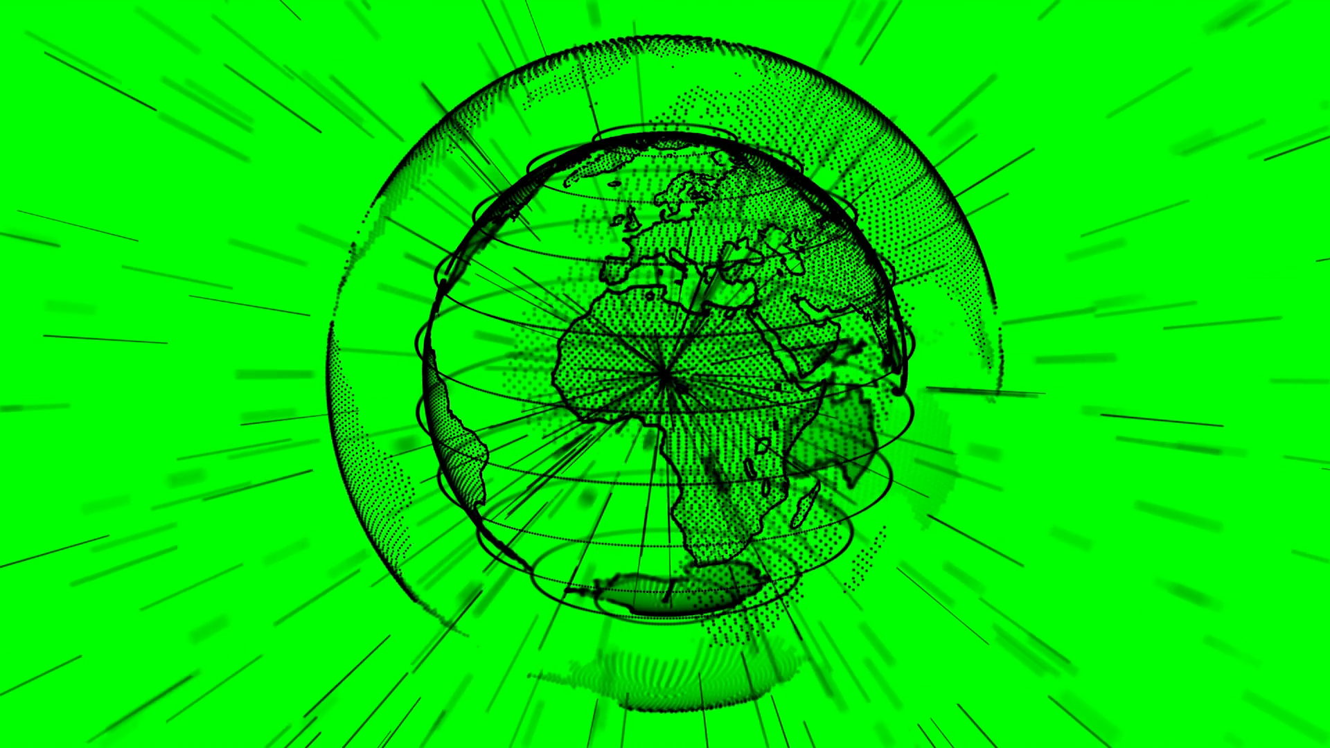 Digital Globe Holographic Projection Stock Motion Graphics SBV ...