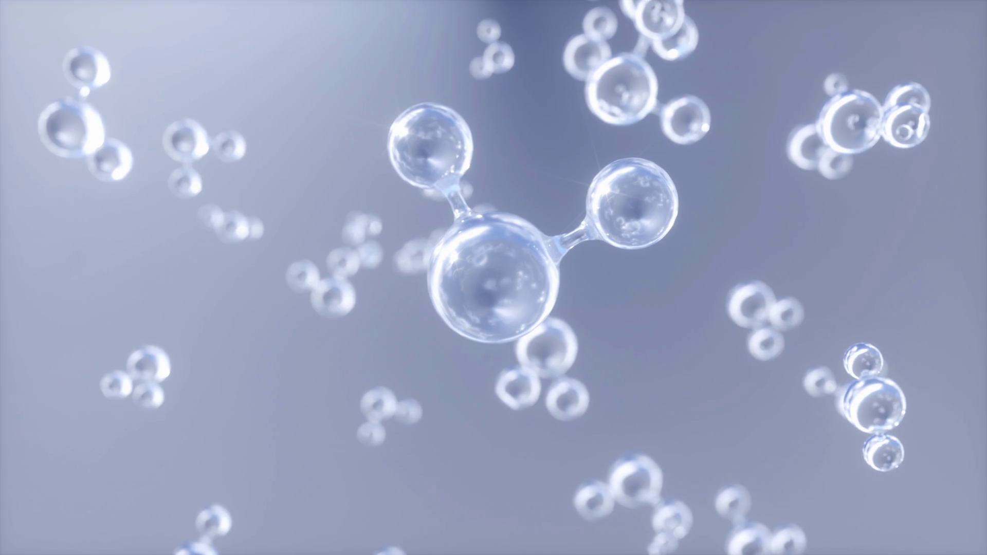 Glass Molecule Atom Model 3d Microscope View Stock Motion Graphics SBV ...