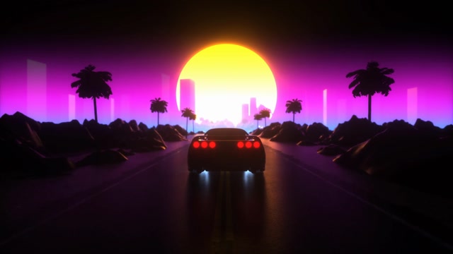Driving On | Effects and Overlays motion backgrounds - Storyblocks
