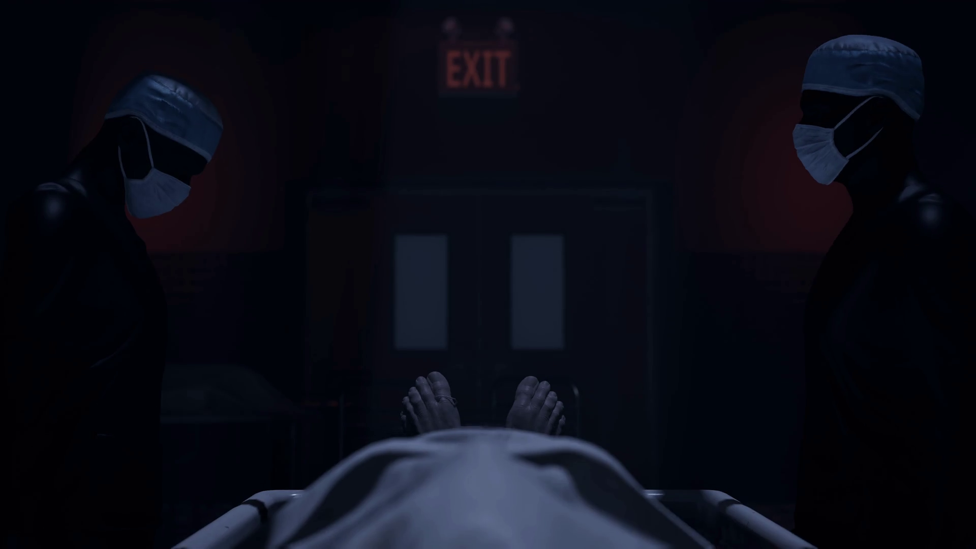 Two Doctors Standing In Fron Of Corpse In Stock Footage SBV-348844429 ...