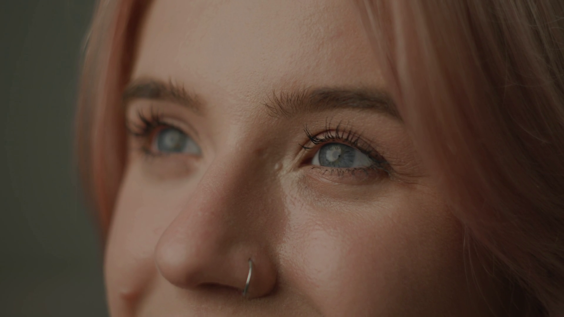 Female Eyes Opening Close Up Cheerful Woman Stock Footage SBV-347776299 ...