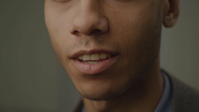 Man Speaking Alone Stock Footage: Royalty-Free Video Clips - Storyblocks