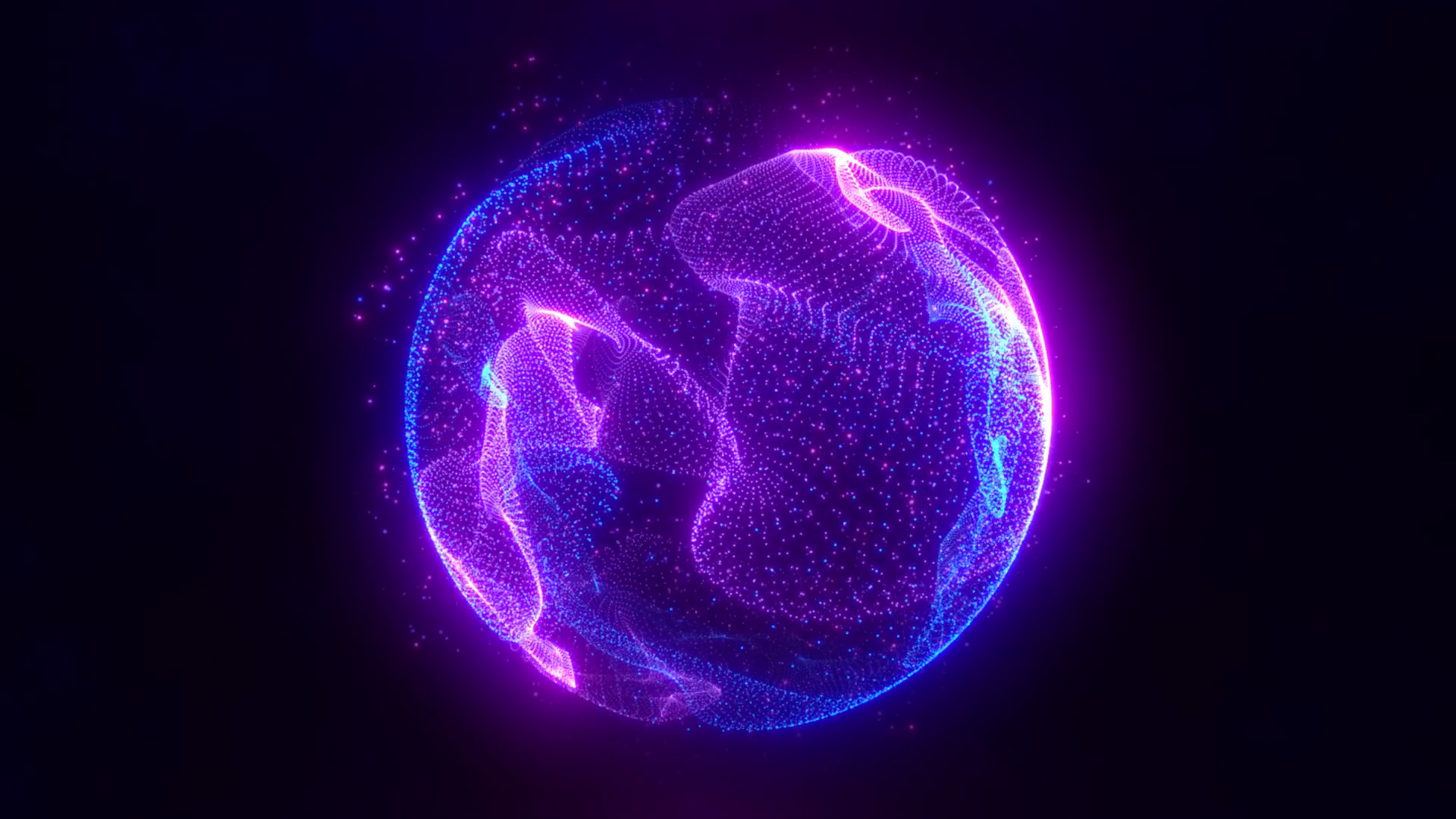 Abstract Purple Looped Energy Sphere Of Stock Motion Graphics SBV-347606746 - Storyblocks