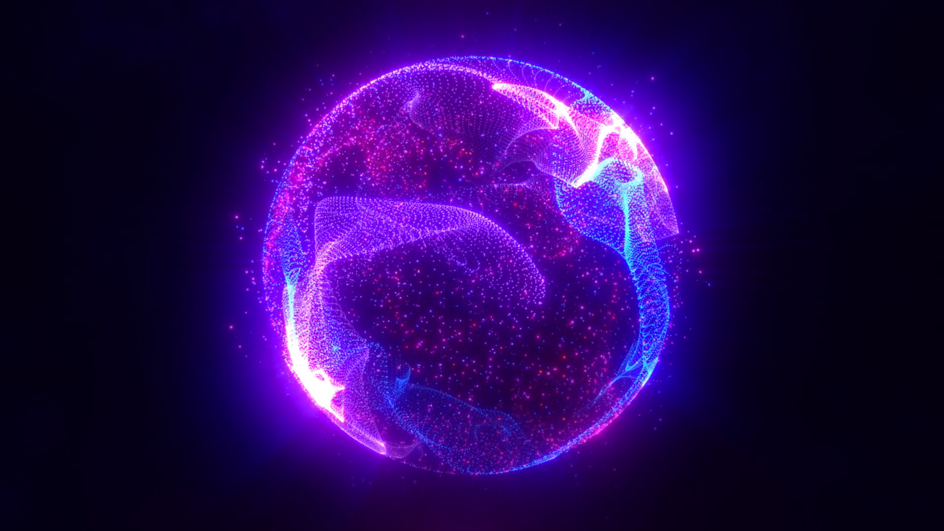 Abstract Round Blue To Purple Sphere Light Stock Motion Graphics SBV-347586439 - Storyblocks
