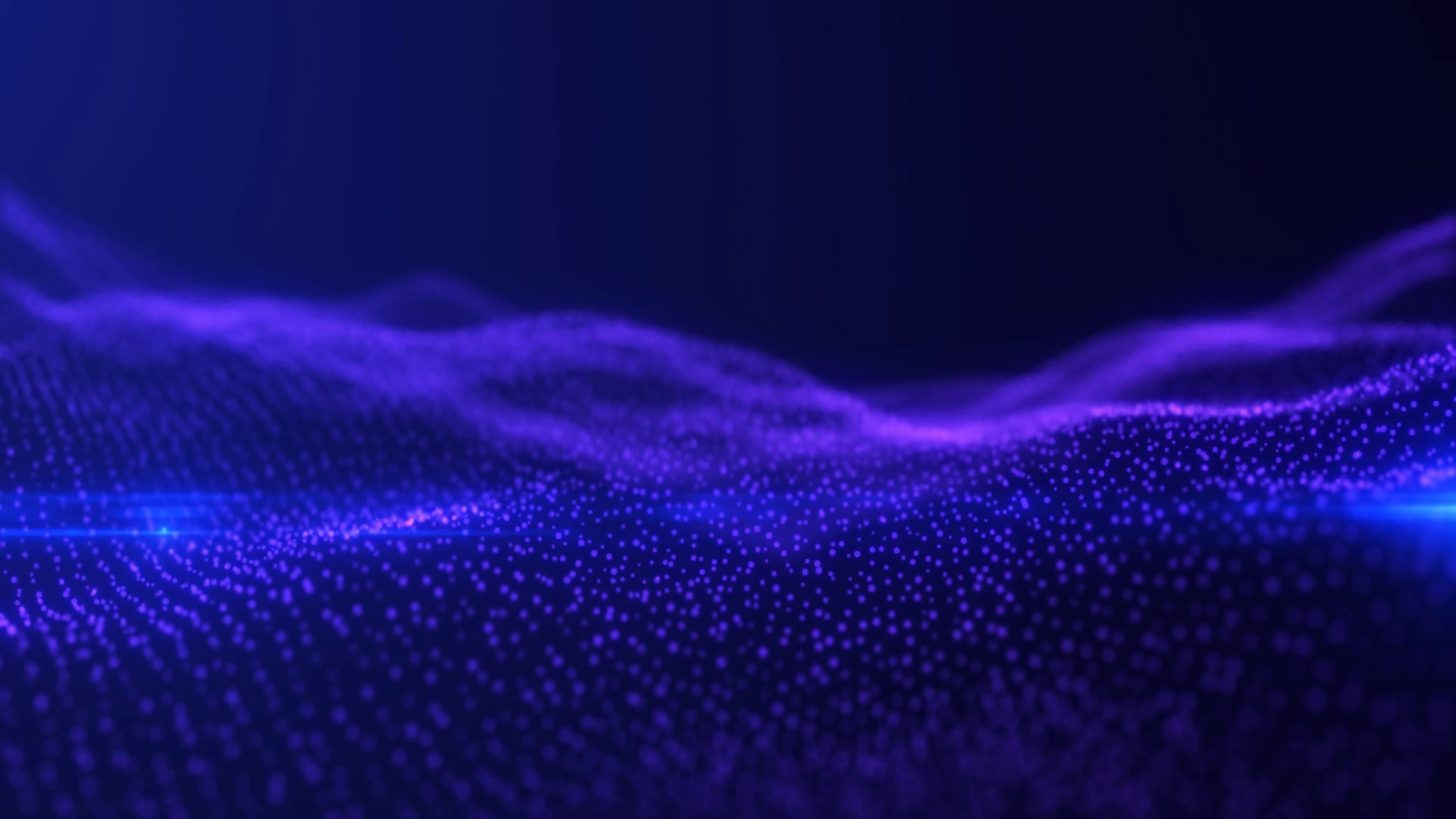 Abstract Looping Blue Energy Waves From Stock Motion Graphics SBV ...
