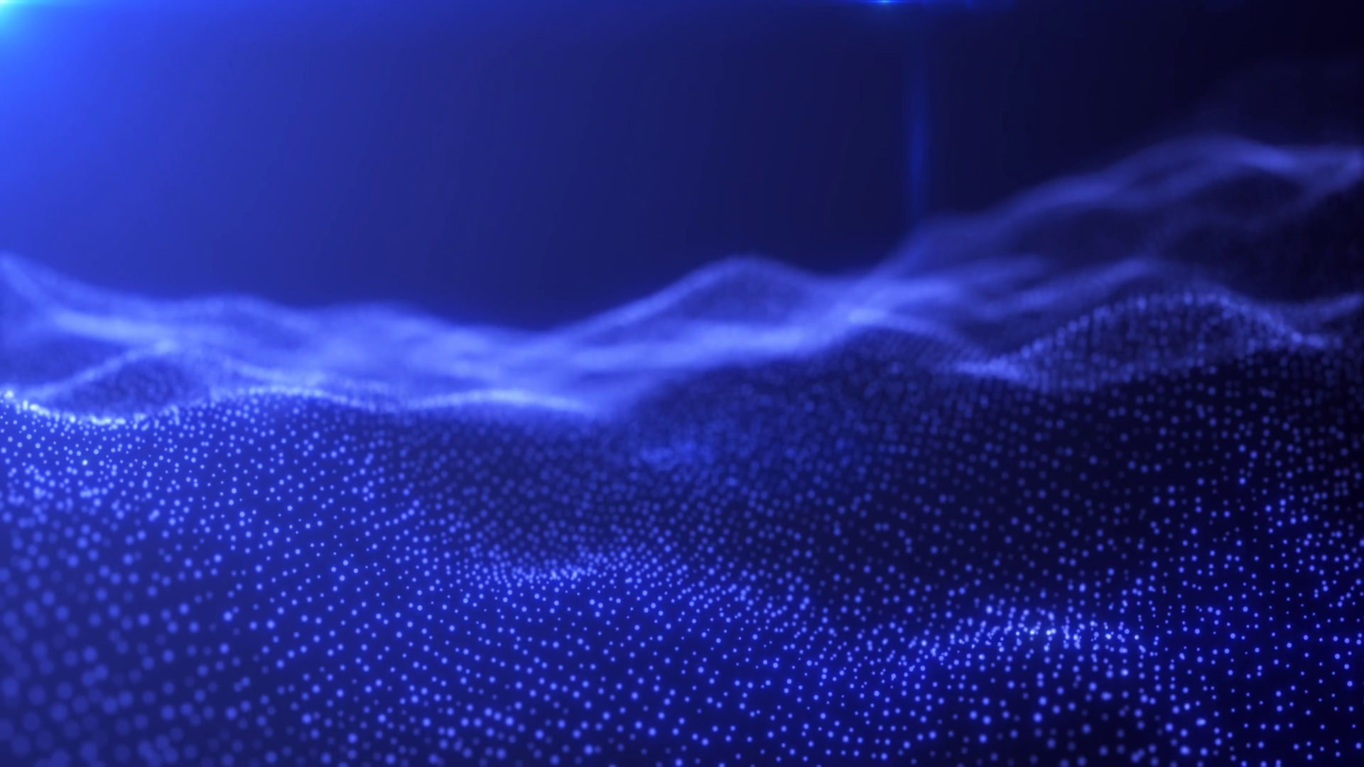 Abstract Looping Blue Energy Waves From Stock Motion Graphics SBV ...