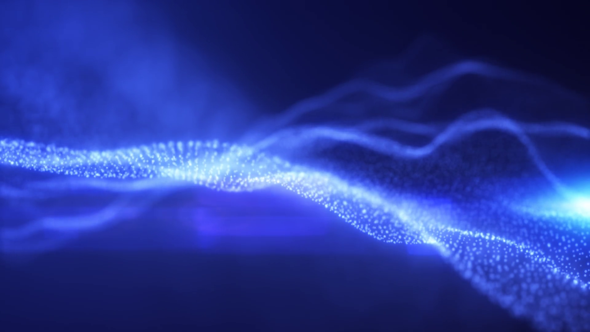 Abstract Looping Blue Energy Waves From Stock Motion Graphics SBV ...