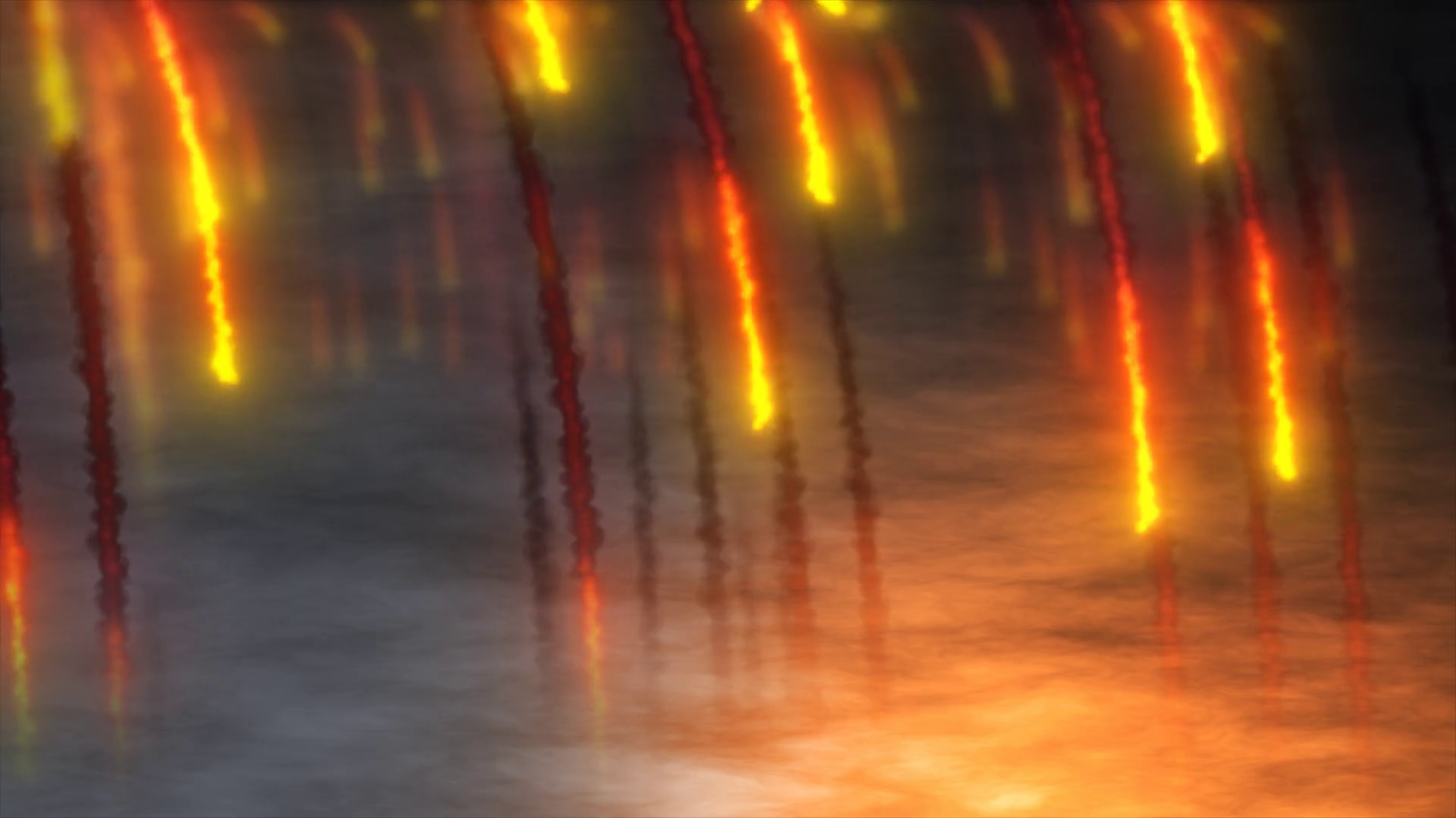 Abstract Bright Meteors Burning Falling From Stock Motion Graphics SBV ...